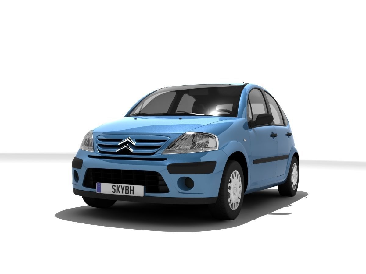 3D model Citroen C3 VR / AR / low-poly | CGTrader