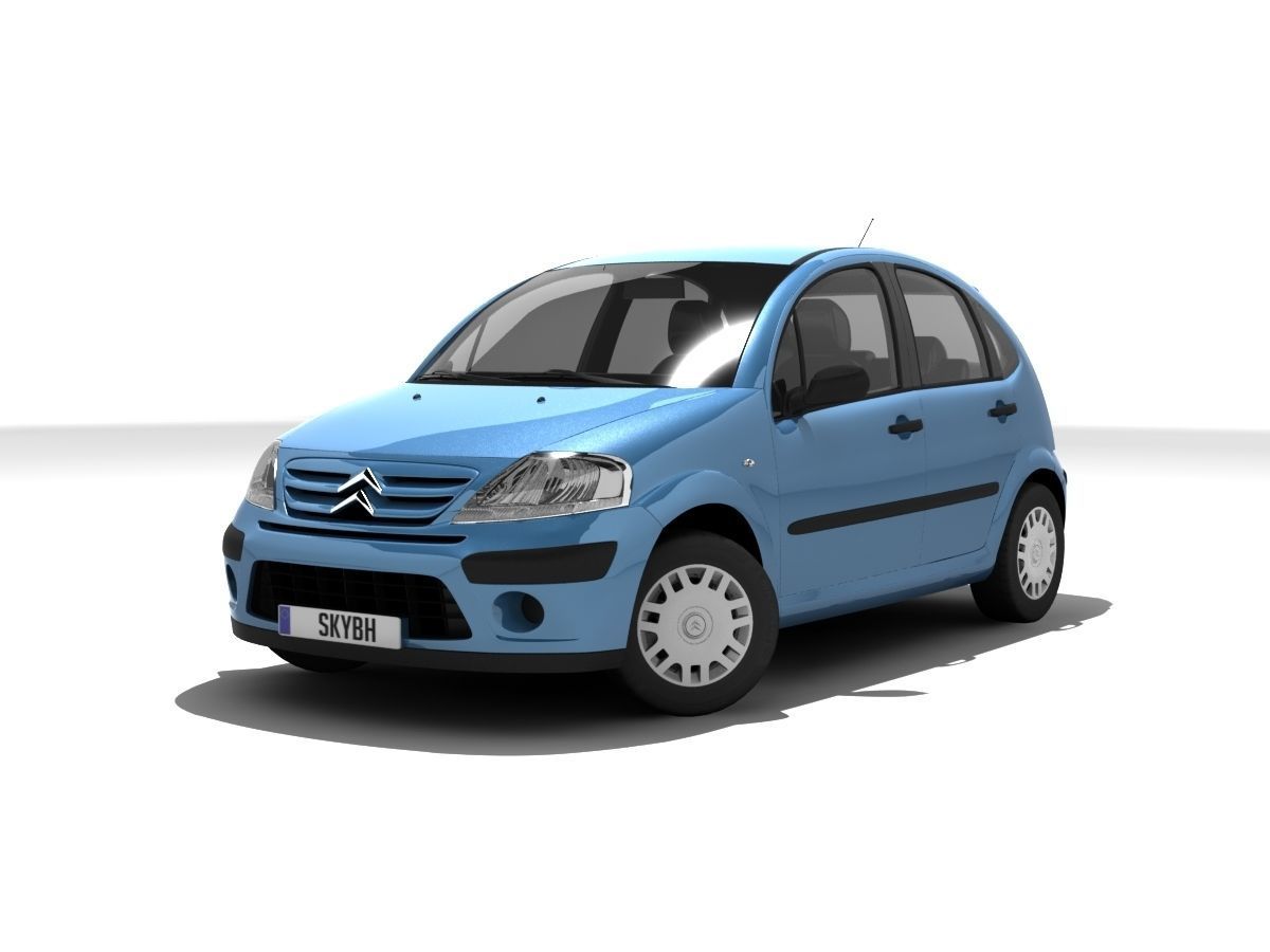3D model Citroen C3 VR / AR / low-poly | CGTrader
