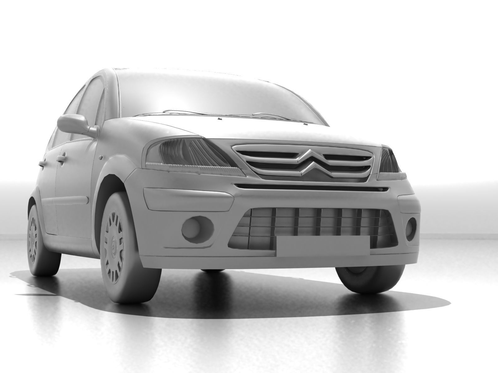 3D model Citroen C3 VR / AR / low-poly | CGTrader