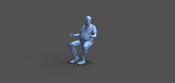 Crane operator A 3D model 3D printable | CGTrader