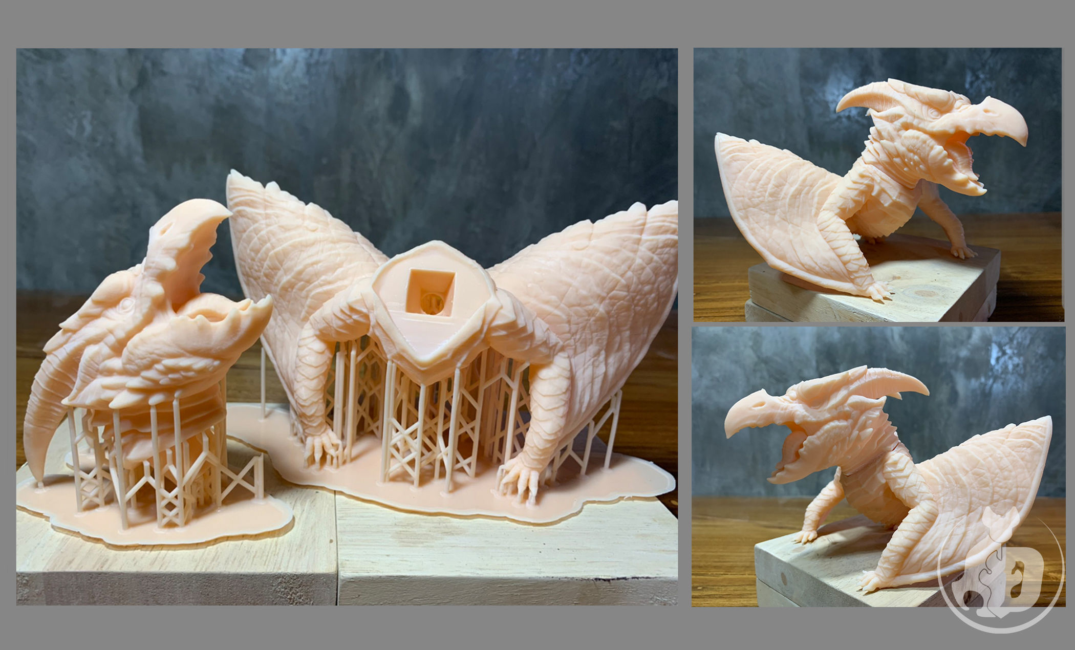 Rodan Titan Godzilla 3D model 3D printable | CGTrader
