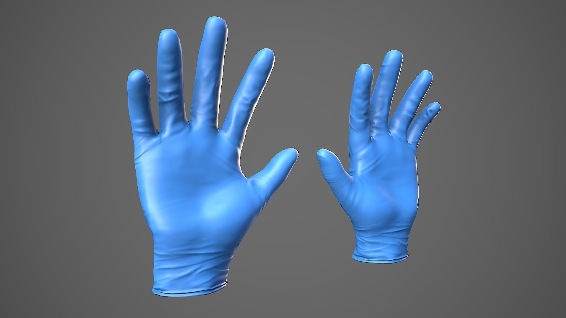 3D model Hand Gloves VR / AR / low-poly | CGTrader