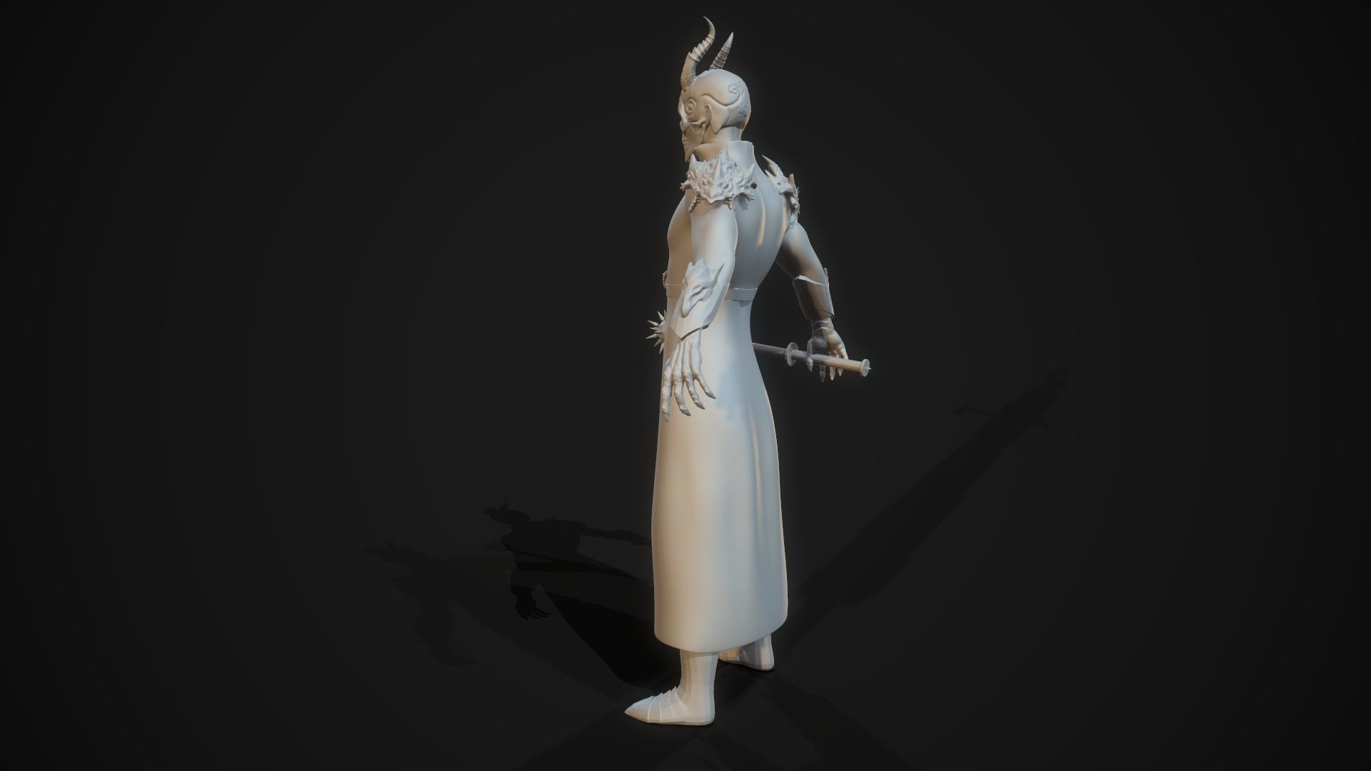 Demonologist free 3D model | CGTrader