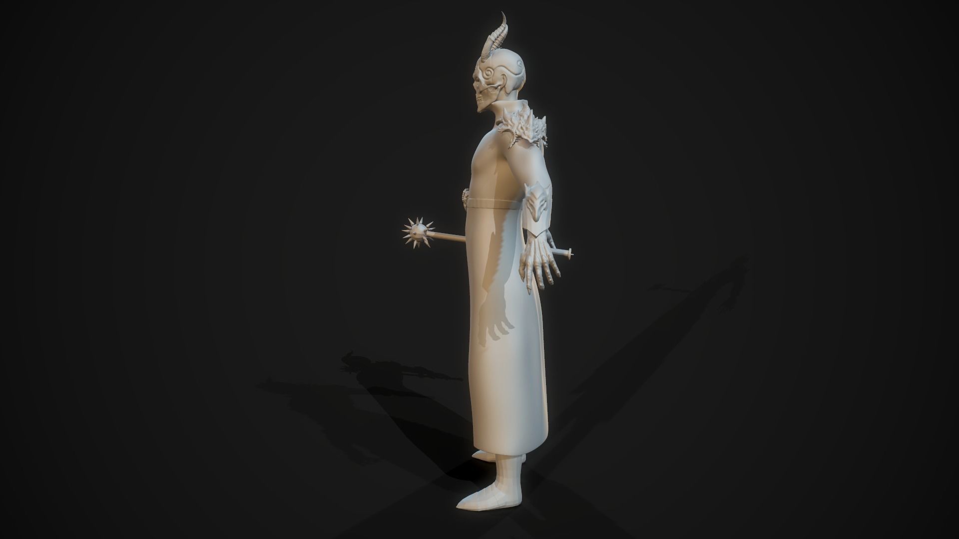 Demonologist free 3D model | CGTrader