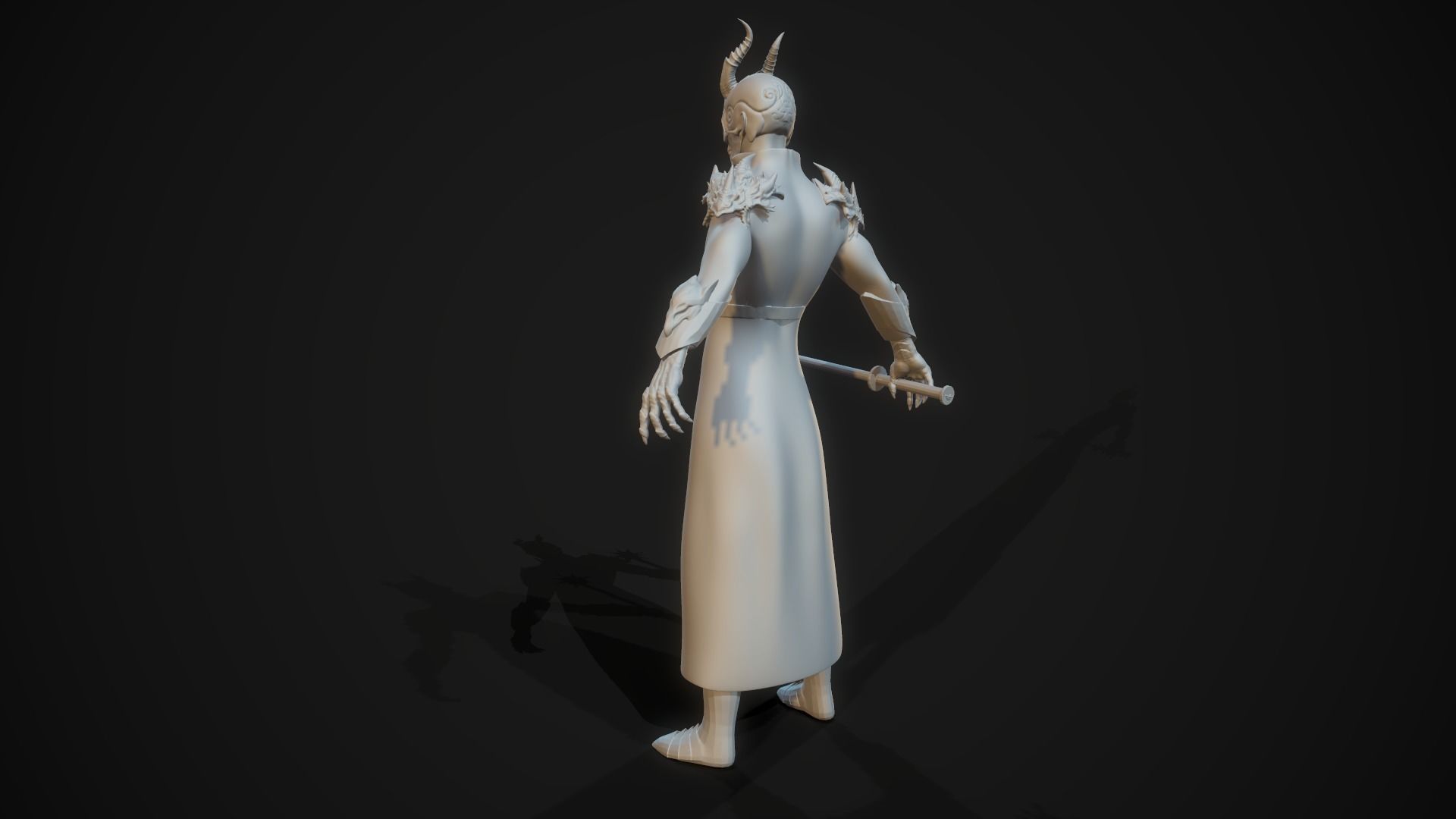 Demonologist free 3D model | CGTrader