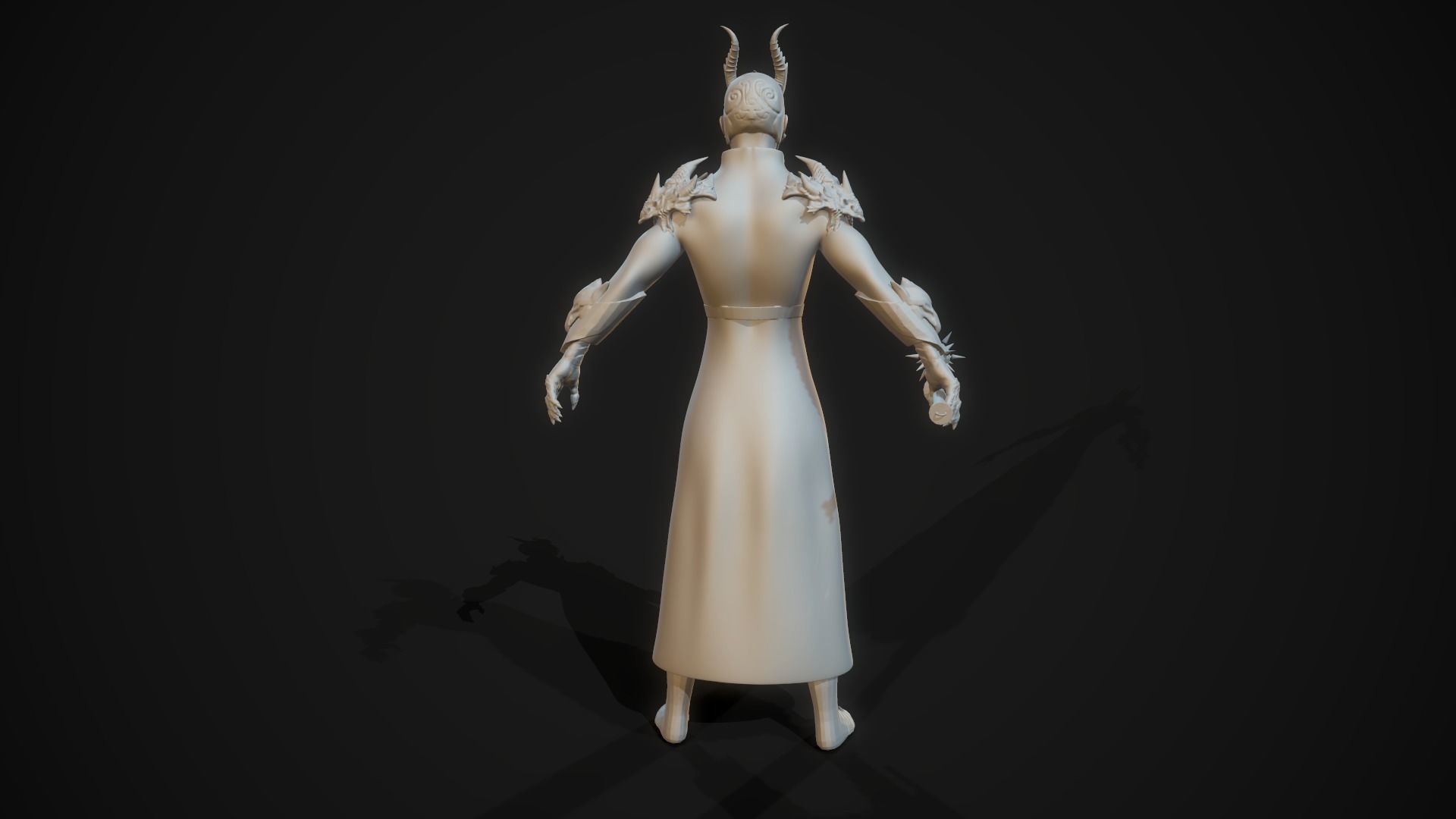 Demonologist free 3D model | CGTrader