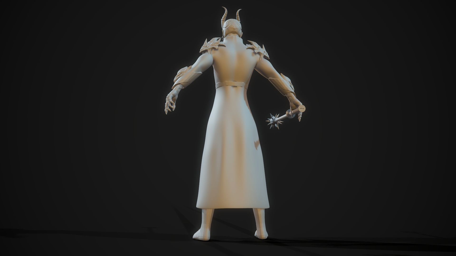 Demonologist free 3D model | CGTrader