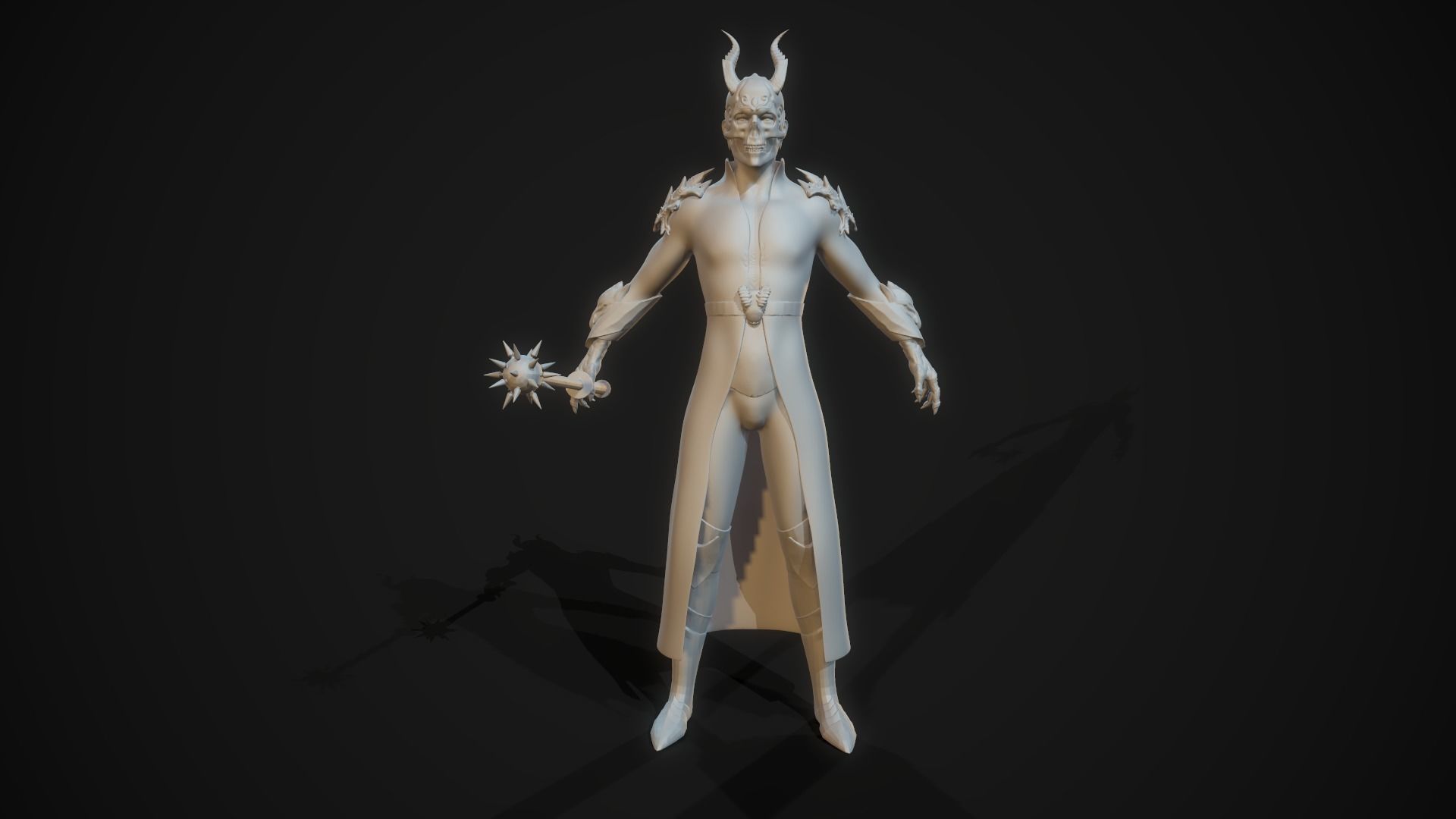 Demonologist free 3D model | CGTrader