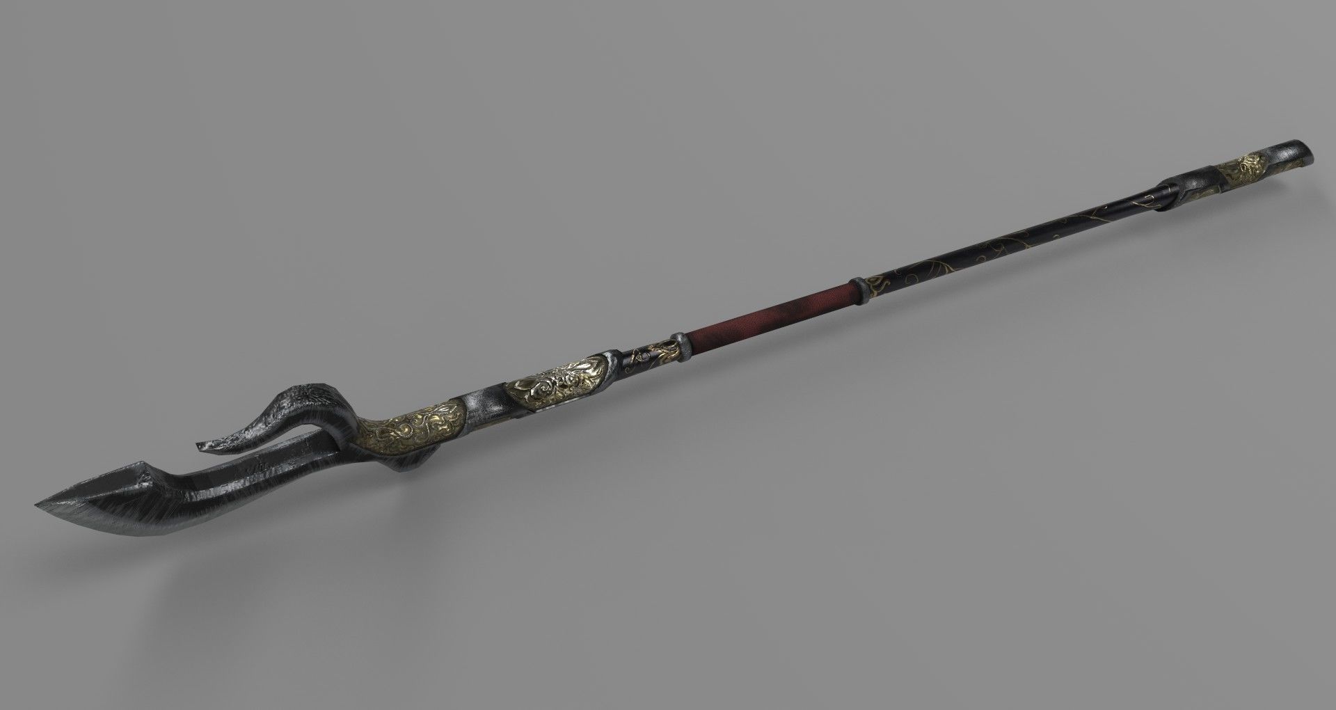 Glaive 3D model | CGTrader