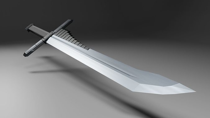 Single Blade Sword free VR / AR / low-poly 3D model | CGTrader