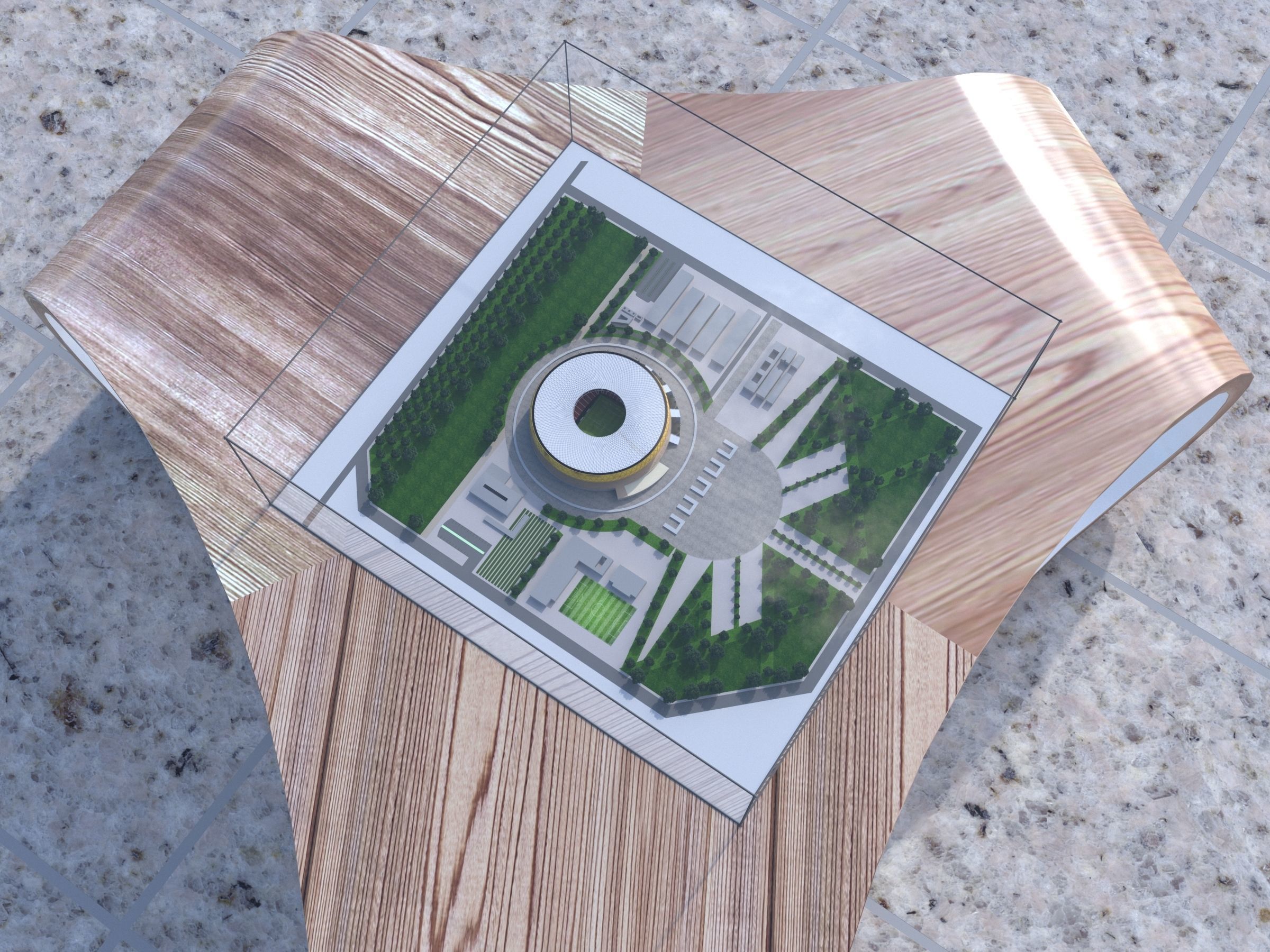 Lusail Stadium Qatar 2022 World cup 3D model | CGTrader