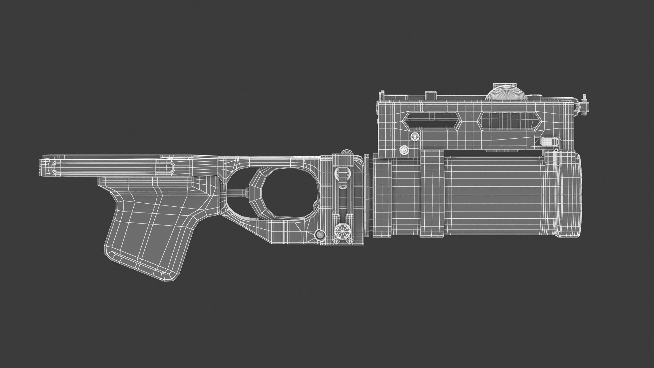 GP-25 Grenade Launcher 3D model | CGTrader