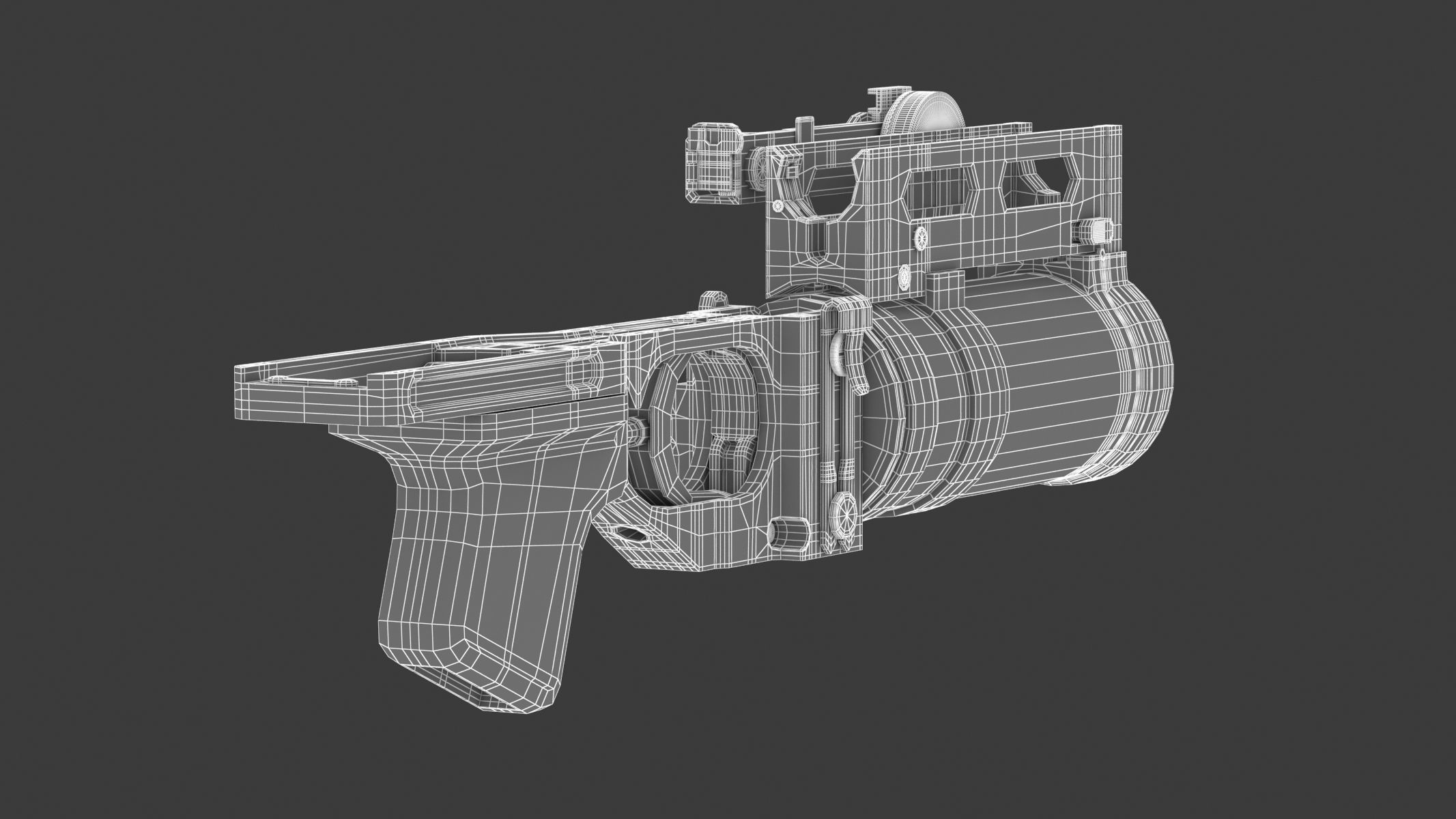 GP-25 Grenade Launcher 3D model | CGTrader