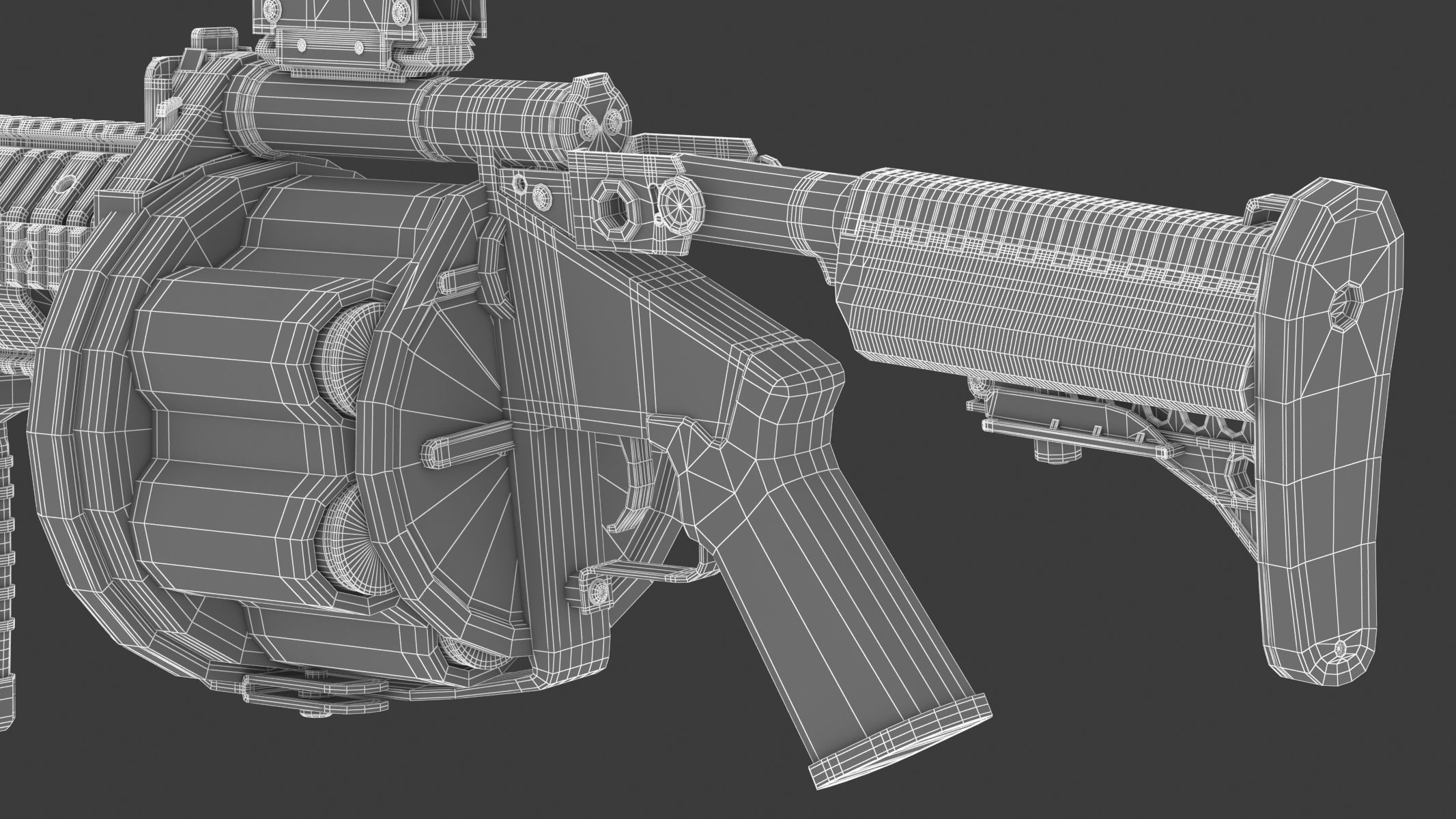 Milkor MGL 3D model | CGTrader