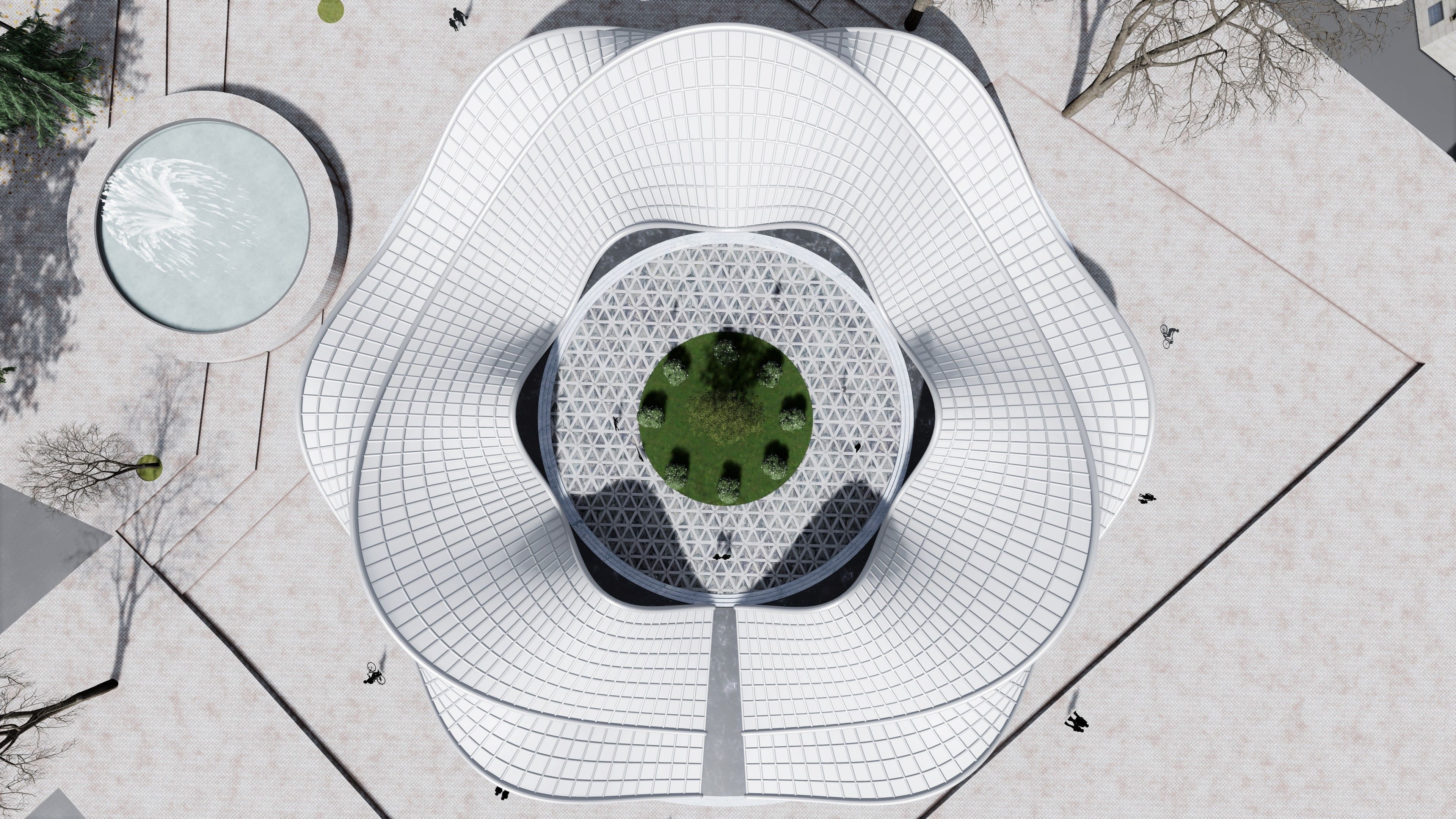 Parametric Pavilion Shade Structure 3D model | CGTrader