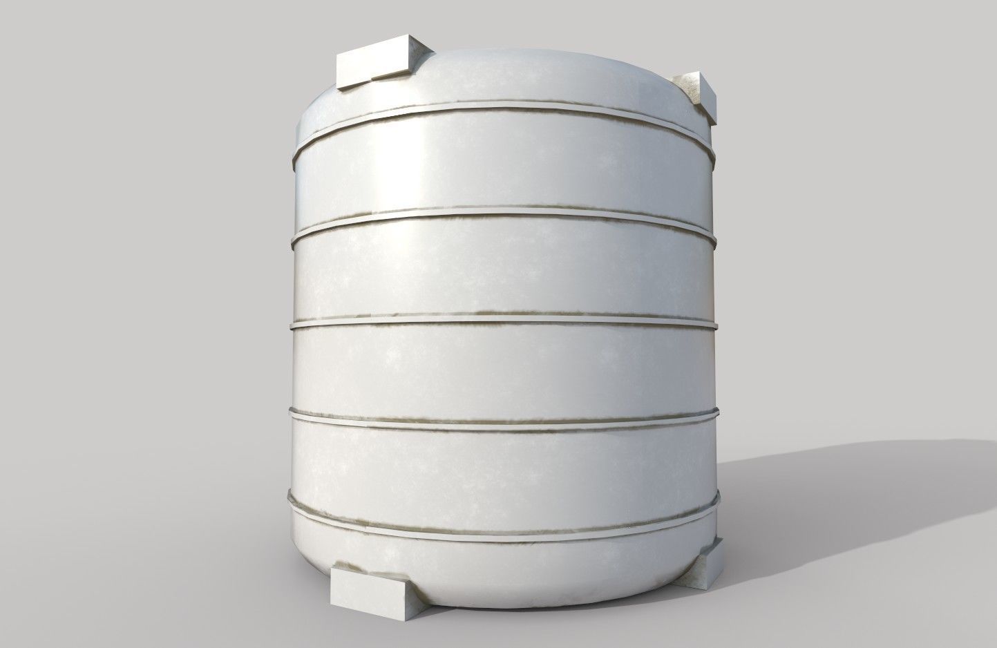 3D model Water Tank Model A 2000L VR / AR / low-poly | CGTrader