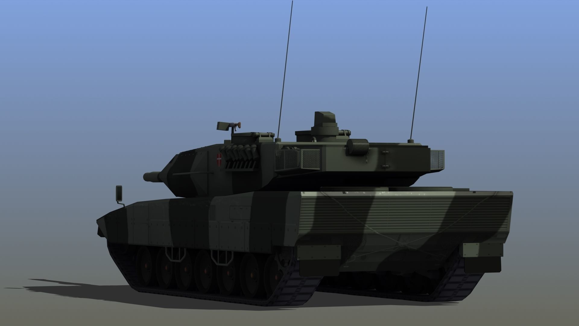 Leopard2 A7 Tank 3D model | CGTrader