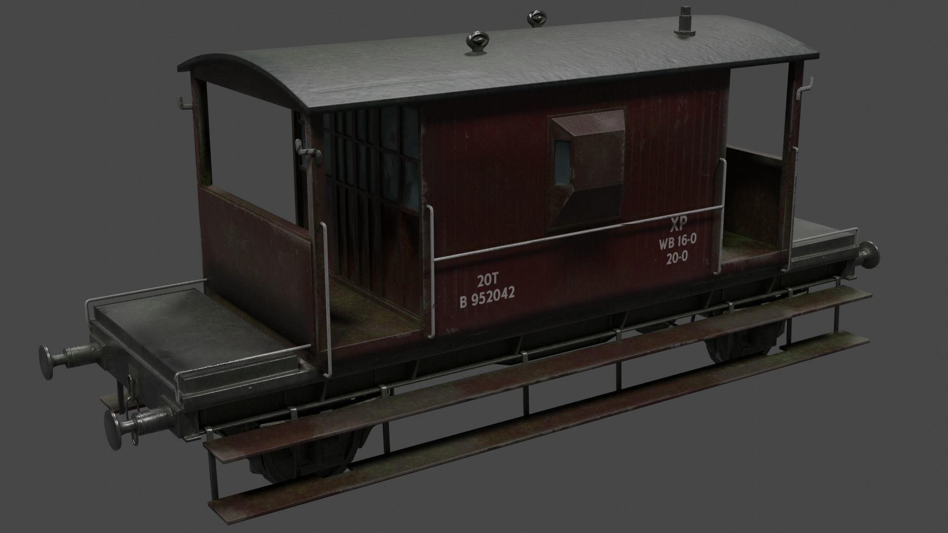 3D model Break Van VR / AR / low-poly | CGTrader