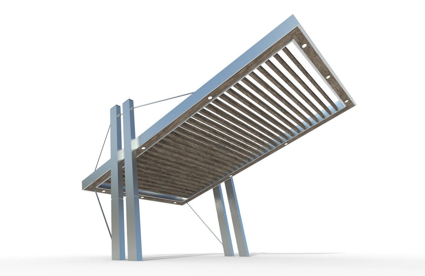 3D model Canopy Model2 VR / AR / low-poly | CGTrader