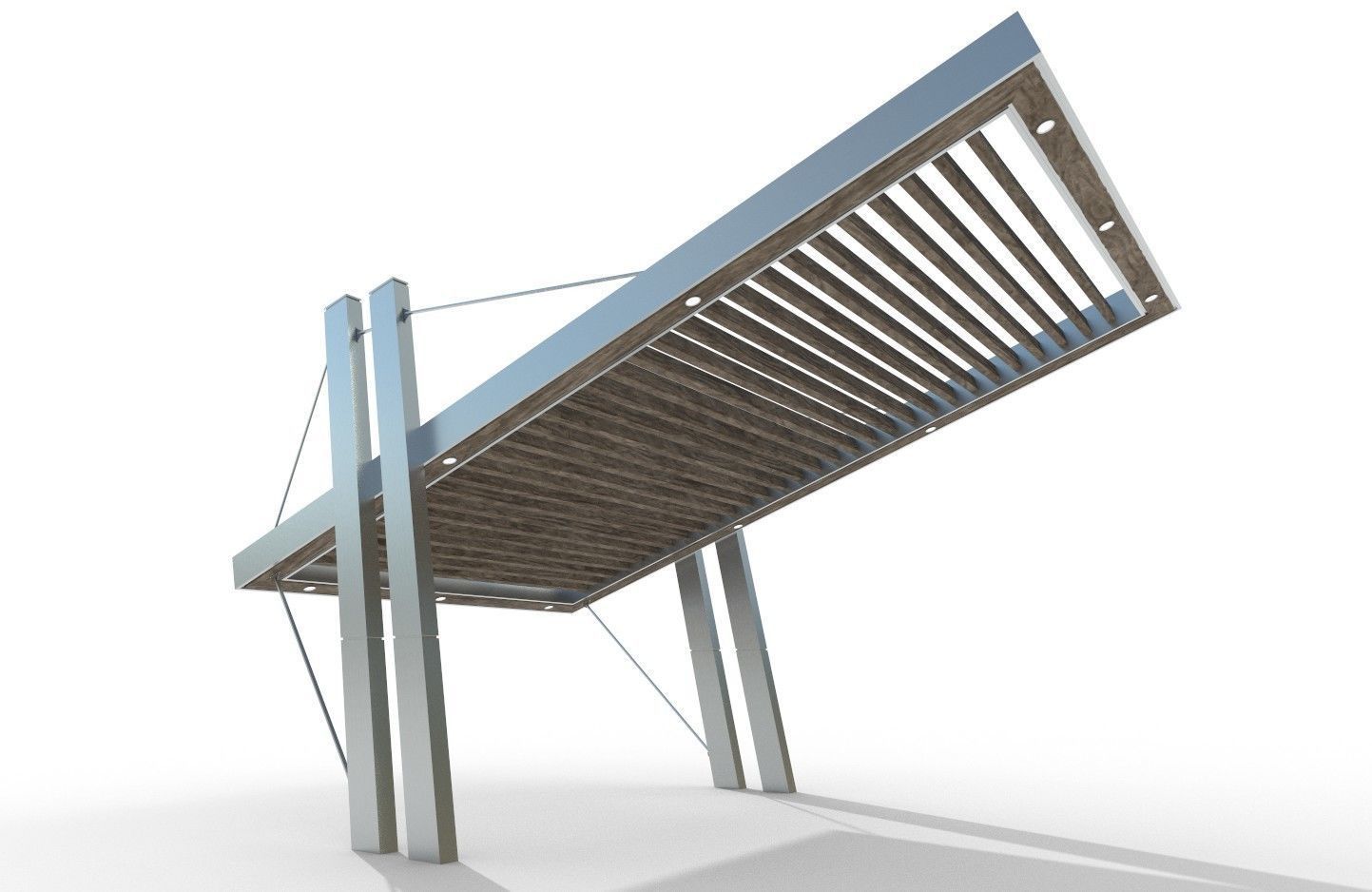 3D model Canopy Model2 VR / AR / low-poly | CGTrader