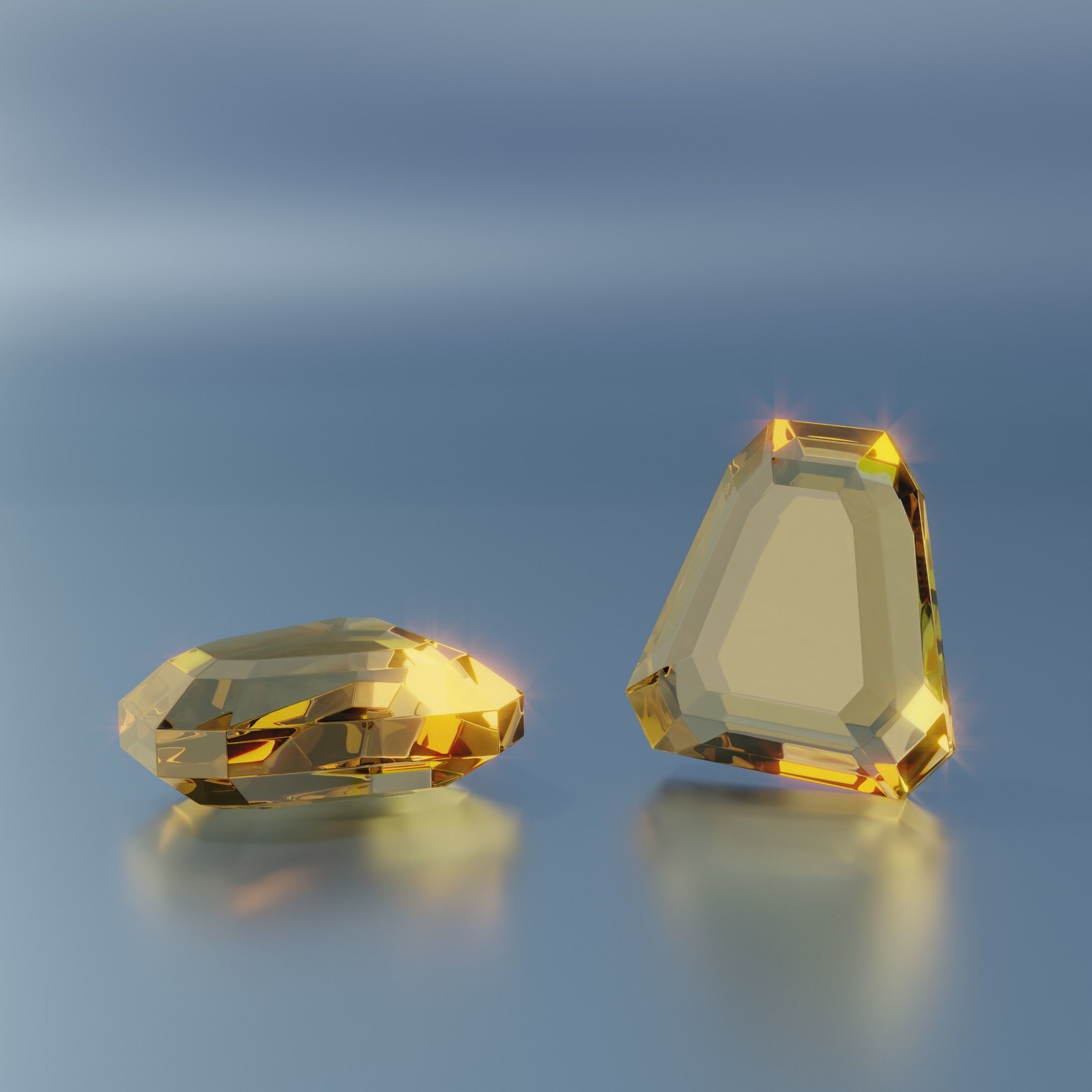 3D model Gem stones VR / AR / low-poly | CGTrader