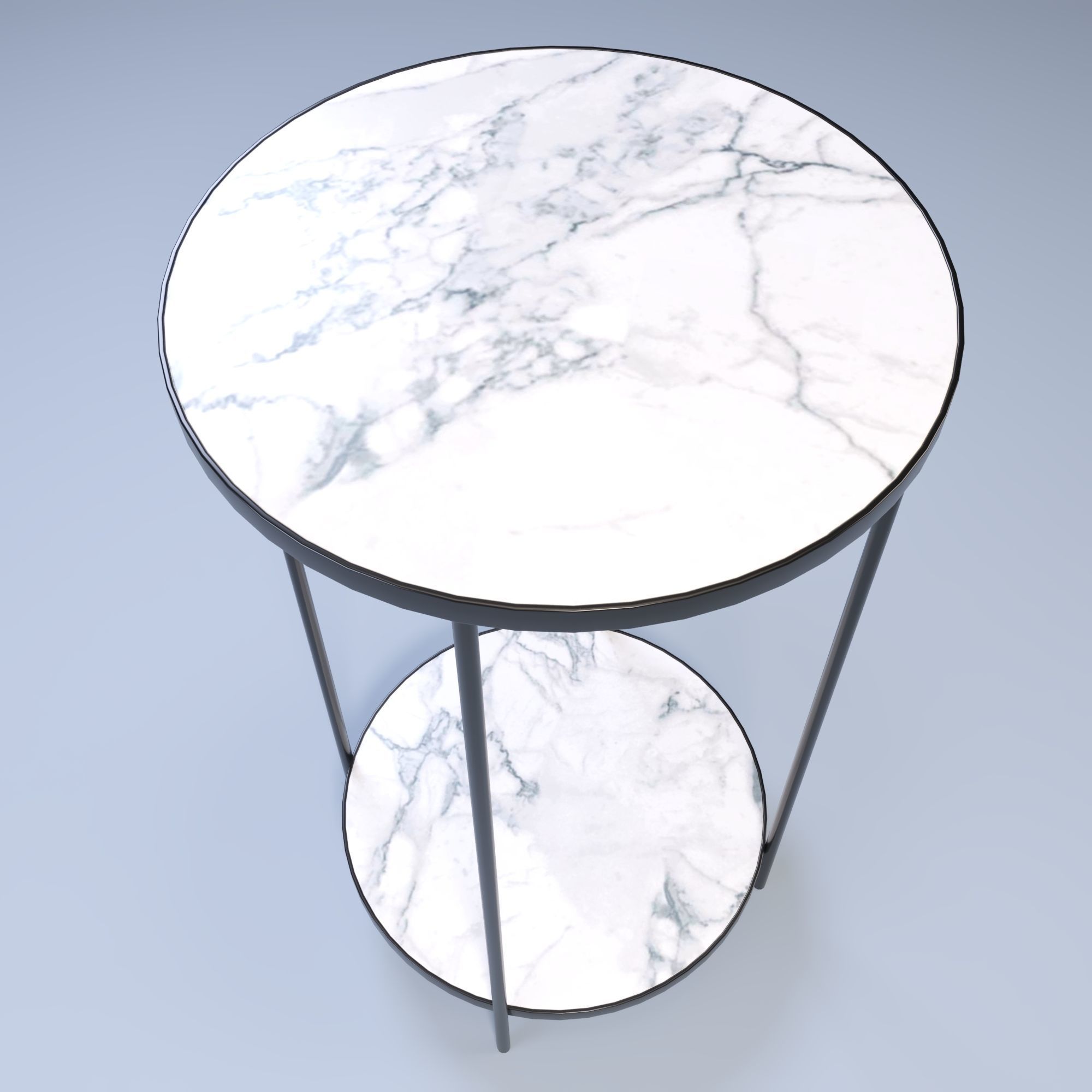 Ulupna Round Bedside Table 3D model | CGTrader