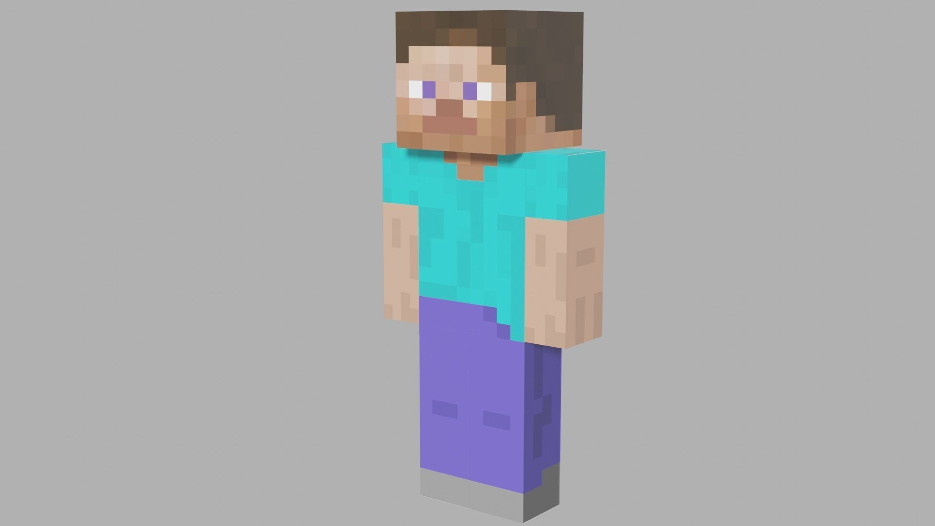 3D model Minecraft Steve VR / AR / low-poly | CGTrader
