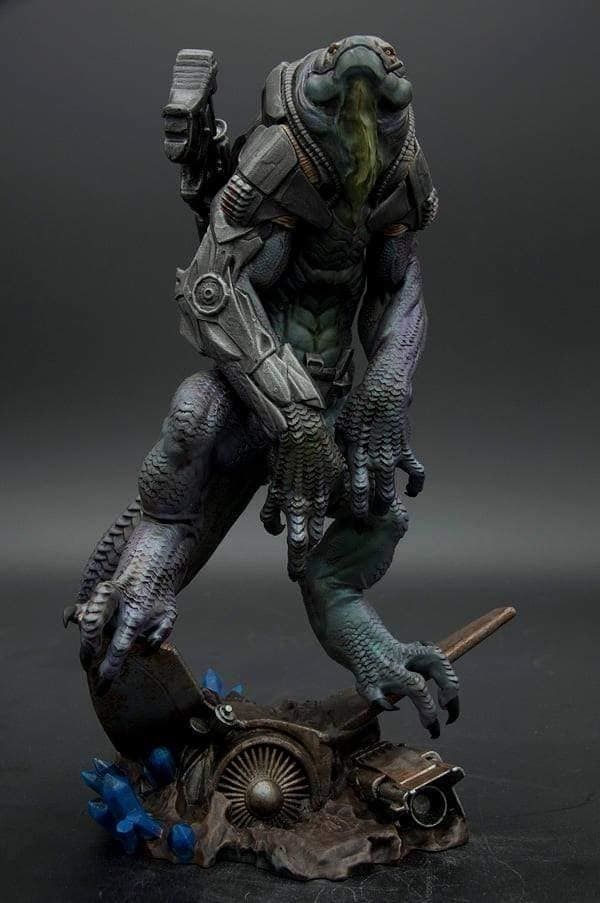 SNIPER LIZARD 3D model 3D printable | CGTrader