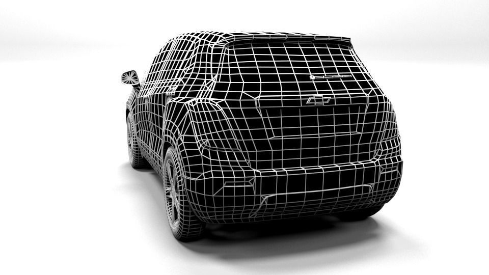 3D model CHEVROLET TRAX 2014 LOWPOLY VR / AR / low-poly | CGTrader