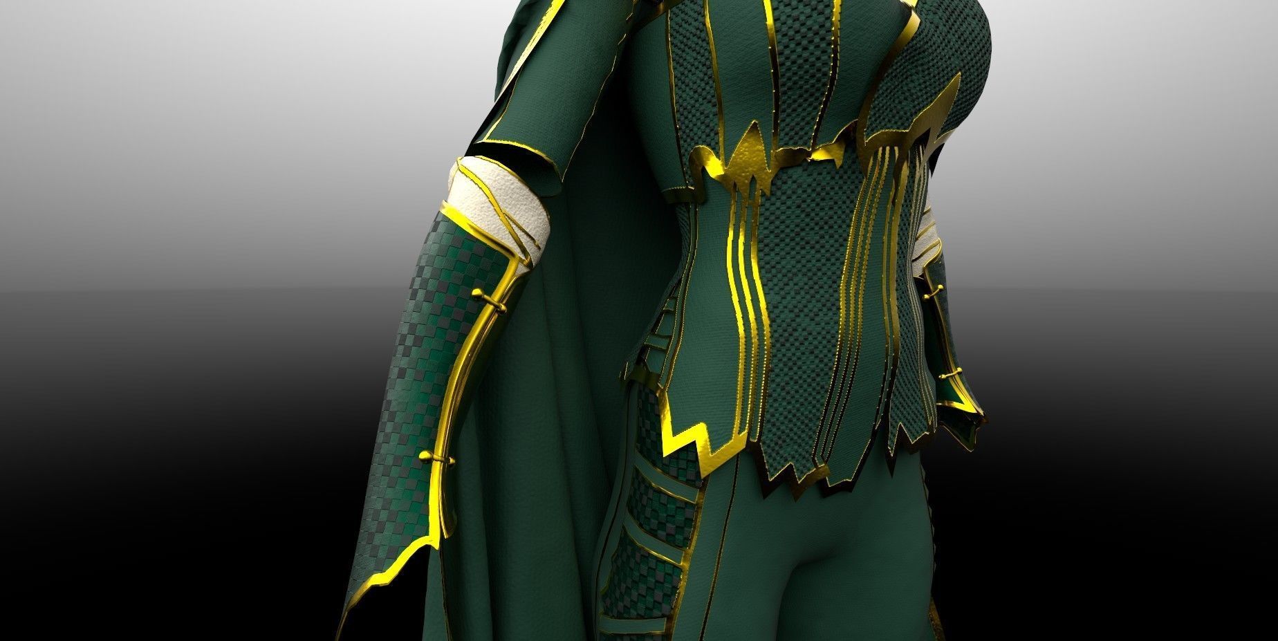 Masked Cloak 3D model | CGTrader