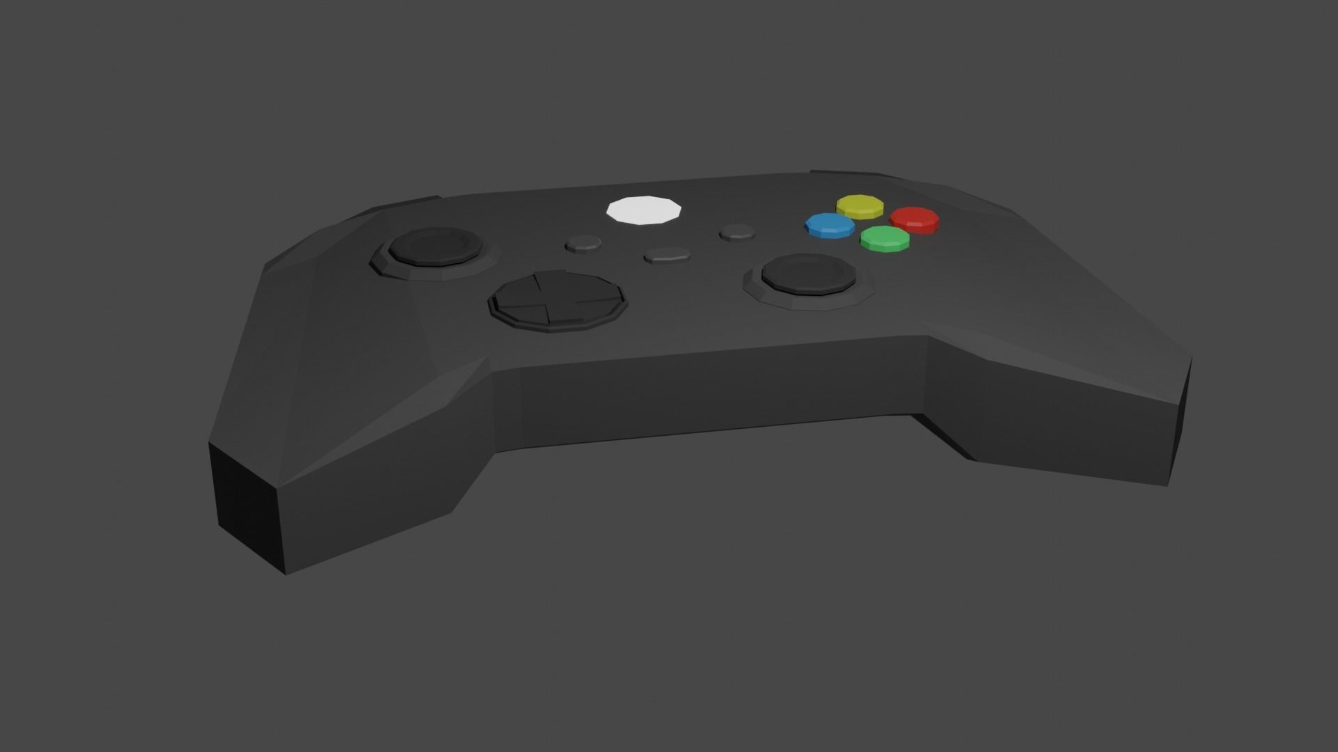 3D model Lowpoly Gamepad xbox controller VR / AR / low-poly | CGTrader