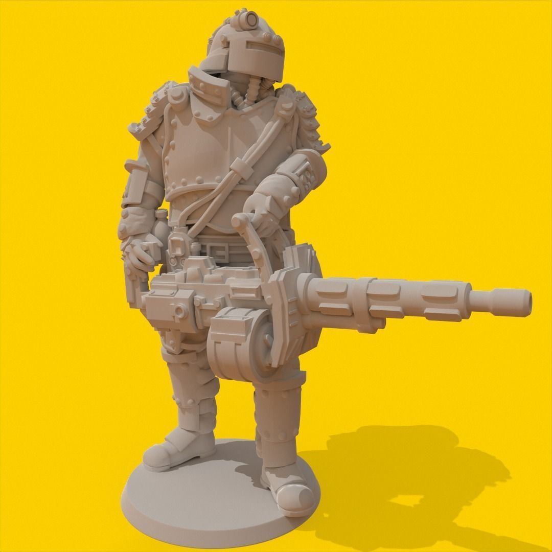 Markhor Squad 3D model 3D printable | CGTrader
