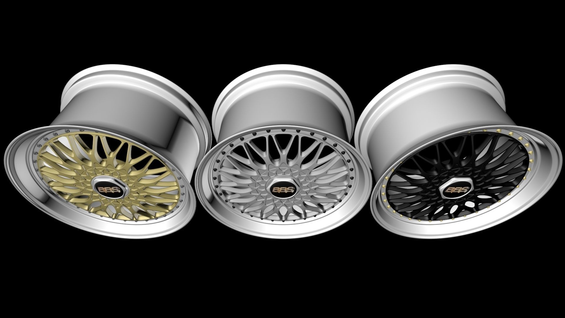 BBS Super RS 3D model | CGTrader