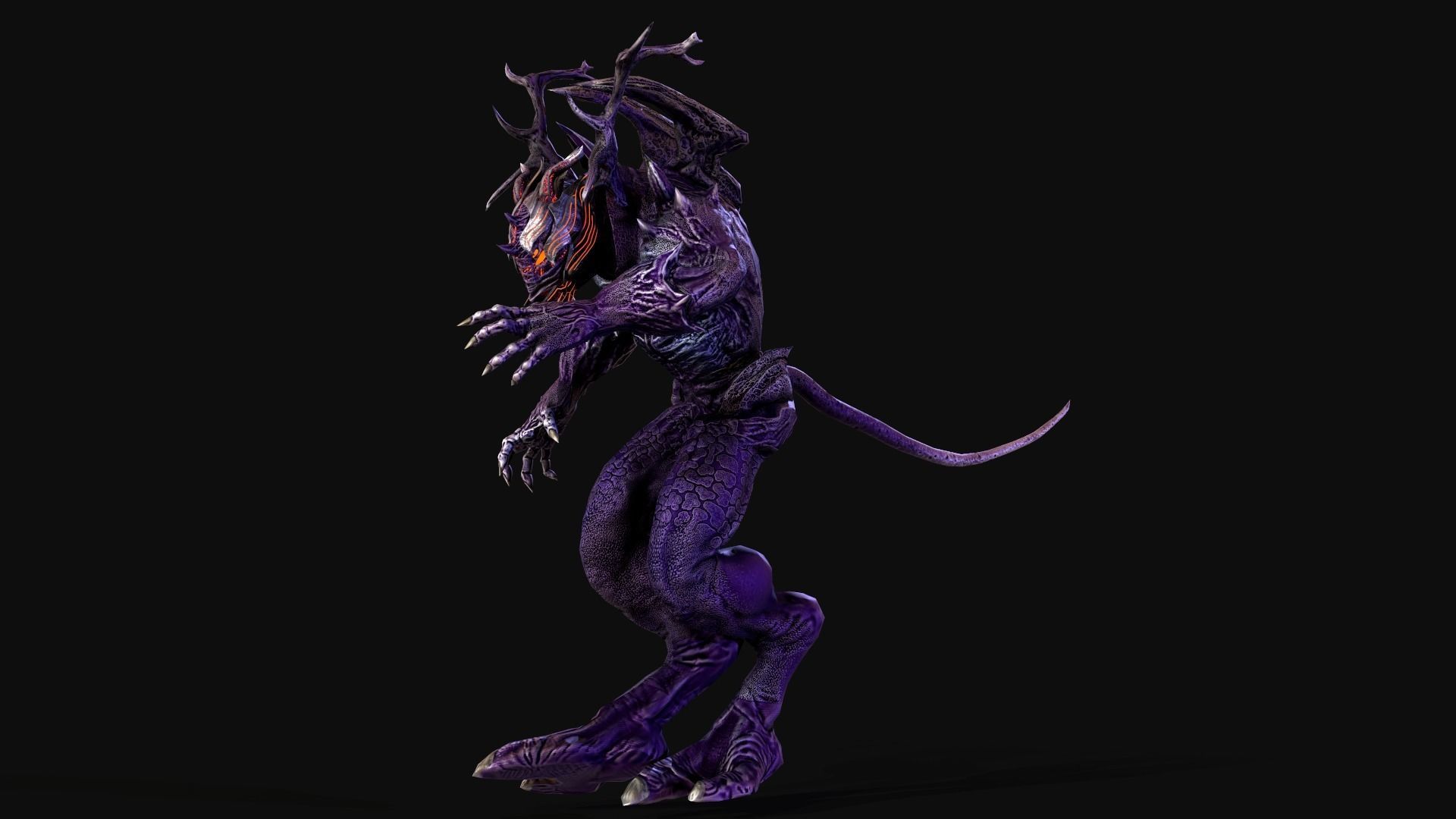 3D model Monster reaper VR / AR / low-poly | CGTrader