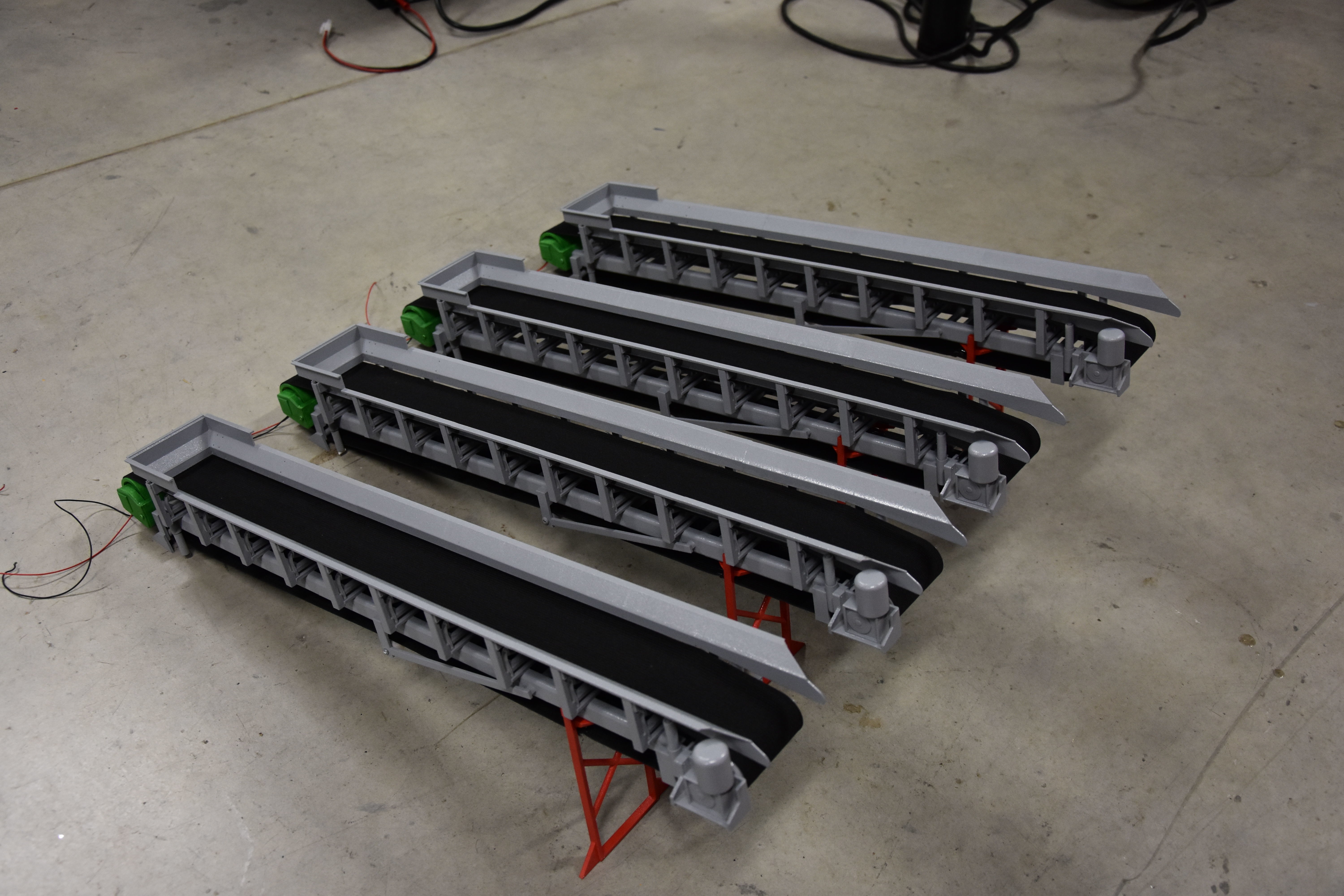 Conveyor belt 3D model 3D printable | CGTrader