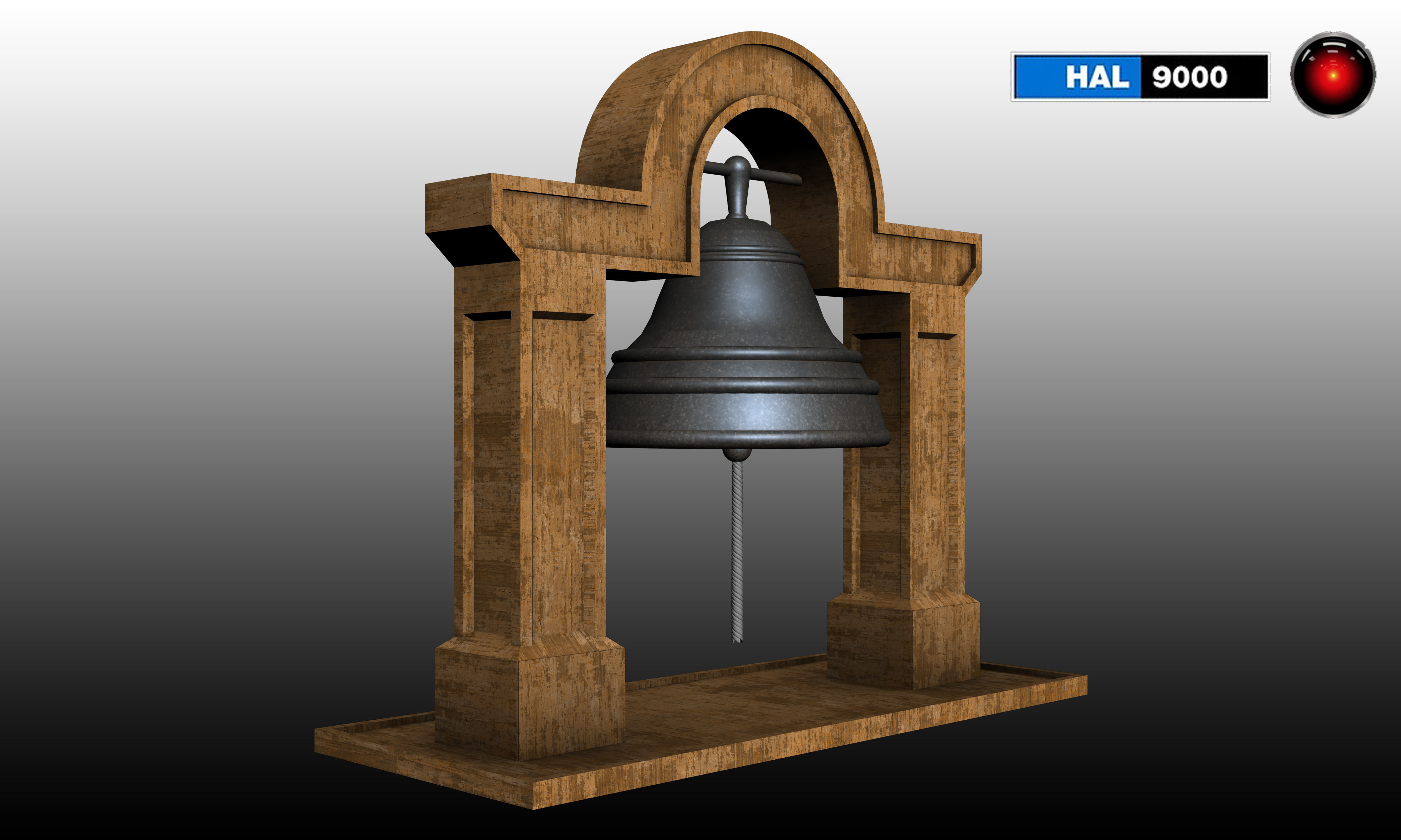 Sail ship bell 3D model | CGTrader