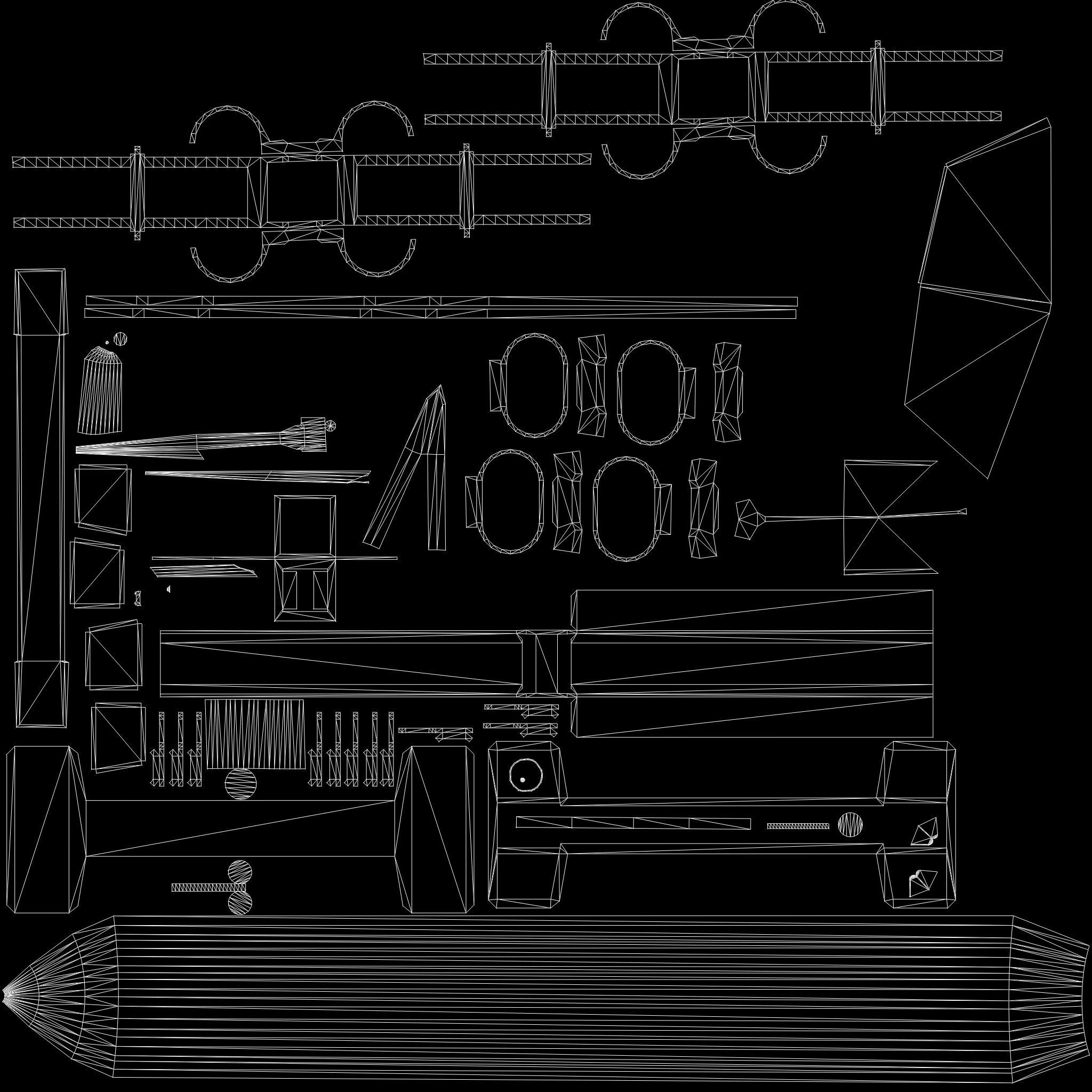 3D model Military Missile Rack VR / AR / low-poly | CGTrader