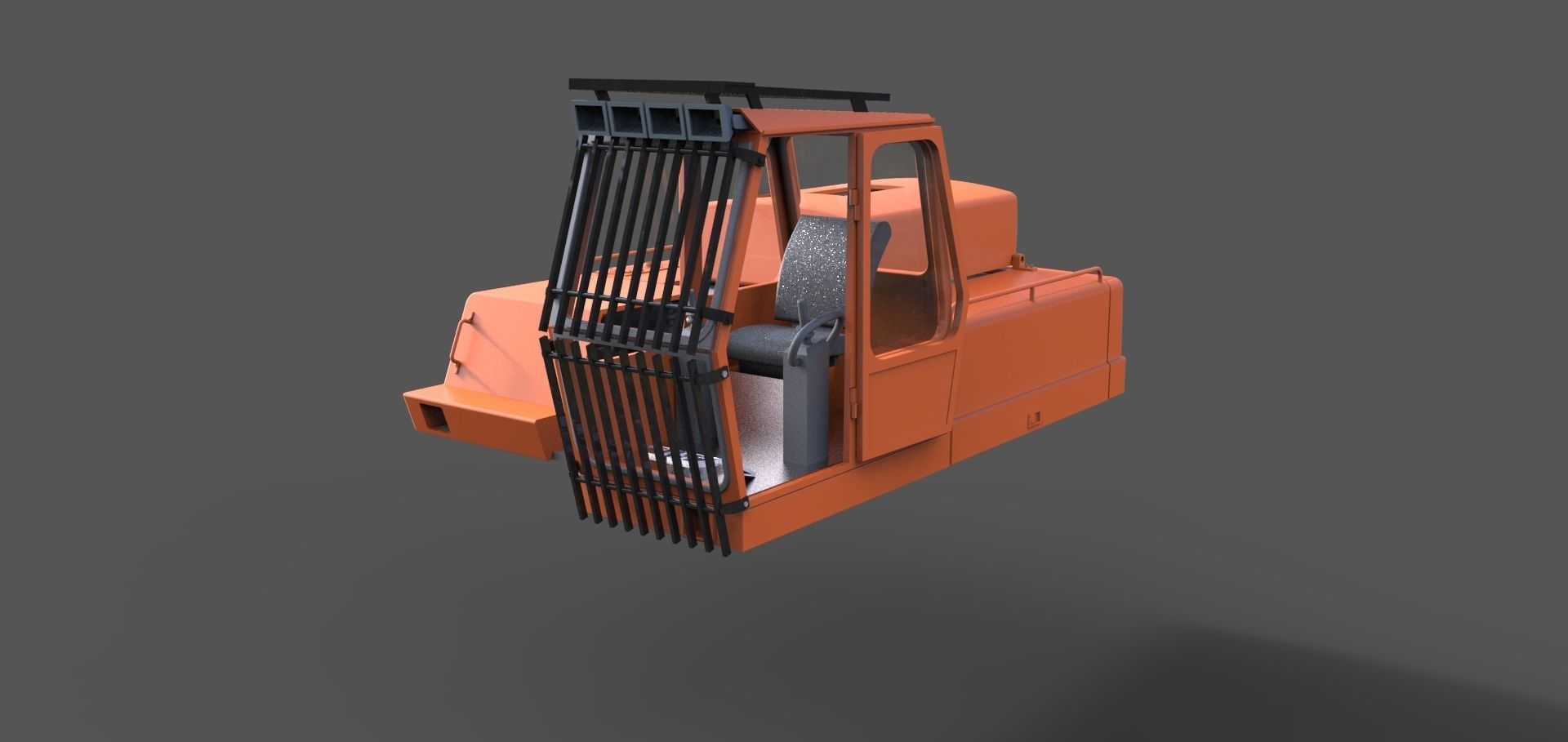Excavator Body Atlas 3D model 3D printable | CGTrader