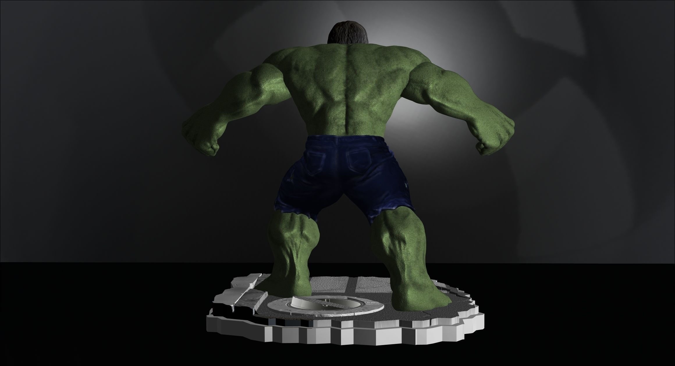 Hulk From Movie The Incredible Hulk 2008 File STL Two Versions 3D model ...