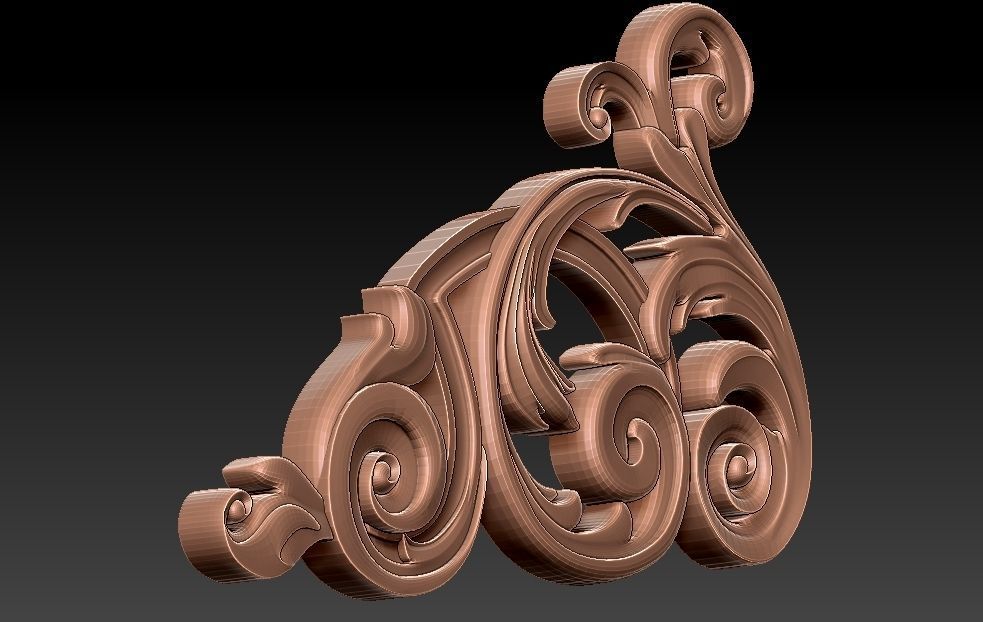 Ornament 3D model 3D printable | CGTrader