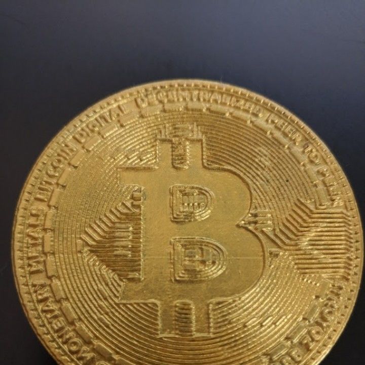 Bitcoin Model Crypto 3D model 3D printable | CGTrader
