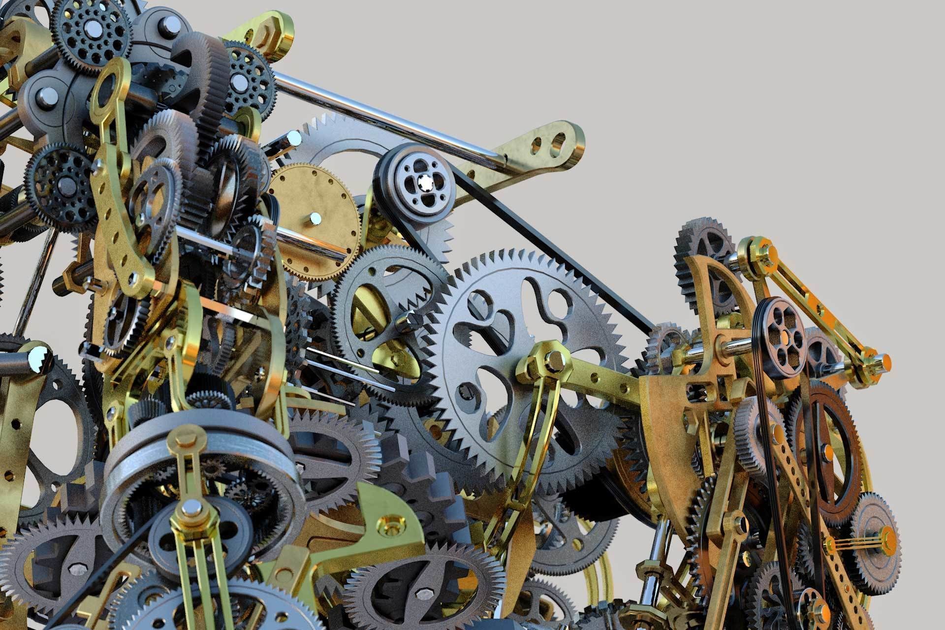 Mechanical Monkey 3D model animated | CGTrader