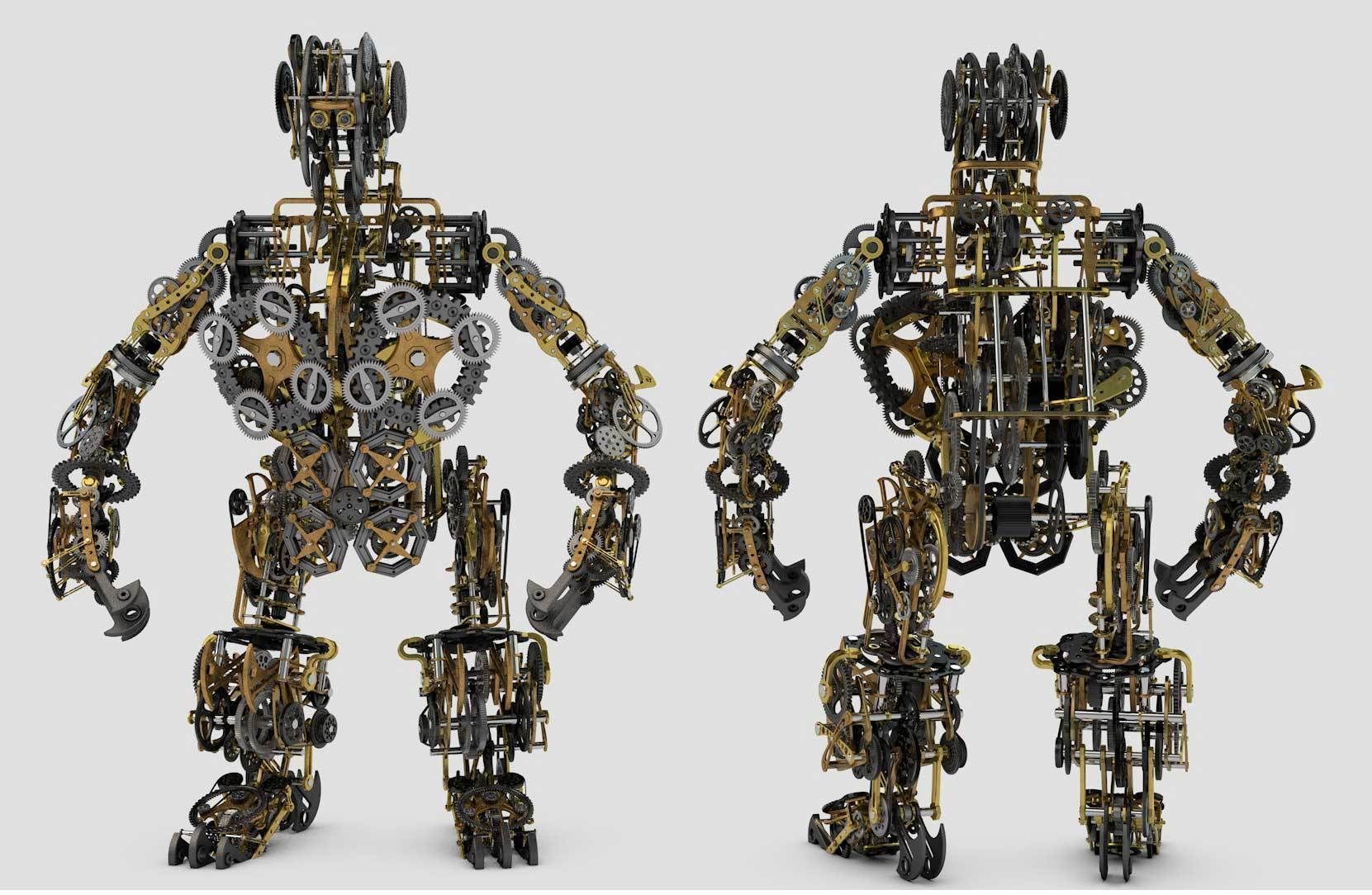 Mechanical Monkey 3D model animated | CGTrader