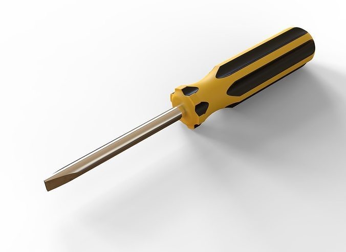 screwdriver 3D model | CGTrader