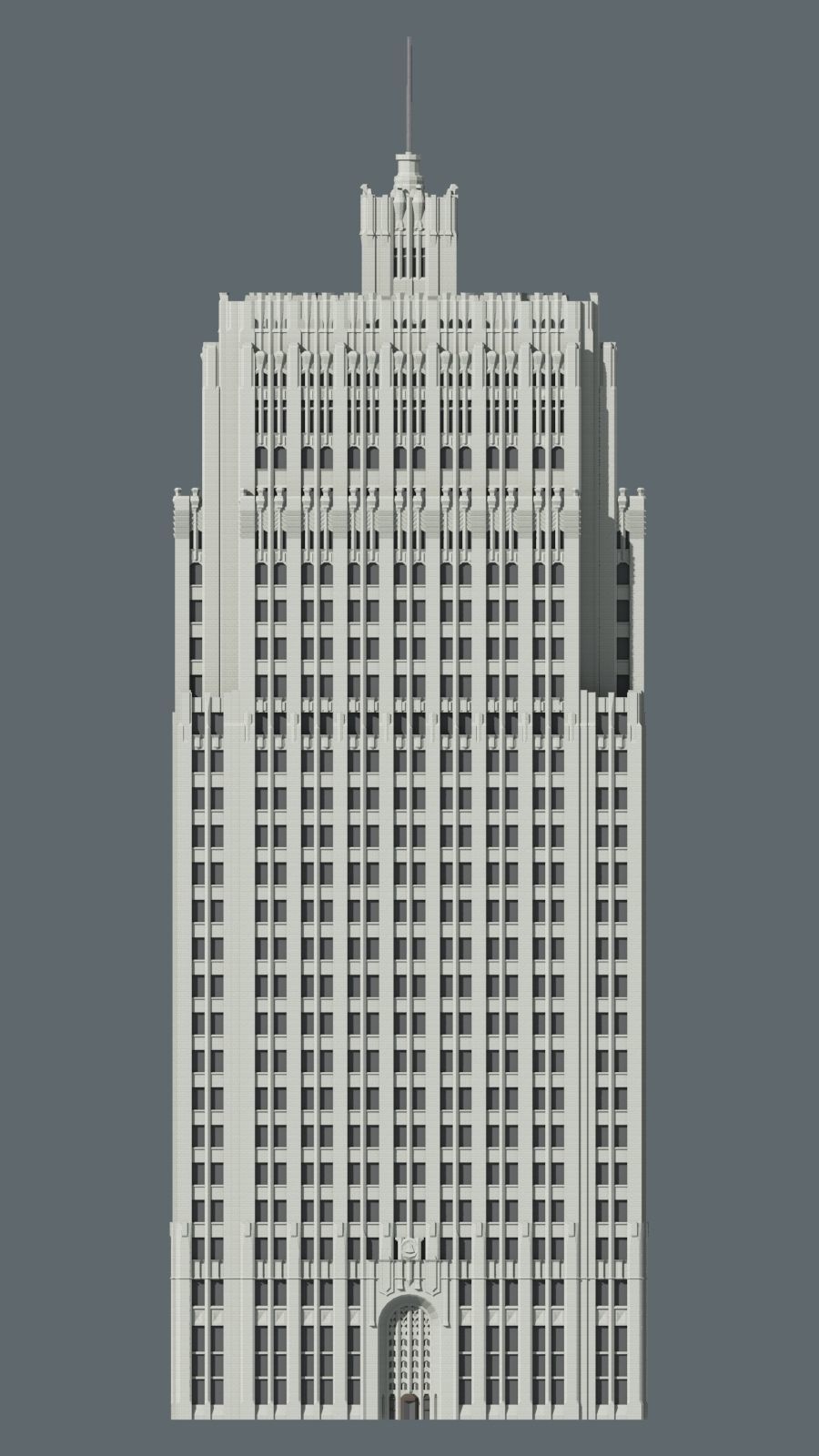 PacBell Building 3D model 3D printable | CGTrader