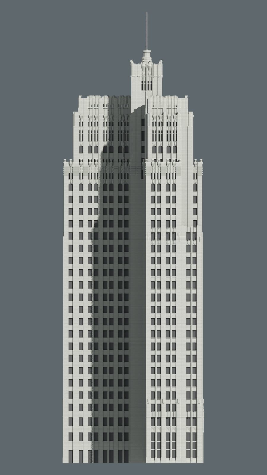 PacBell Building 3D model 3D printable | CGTrader