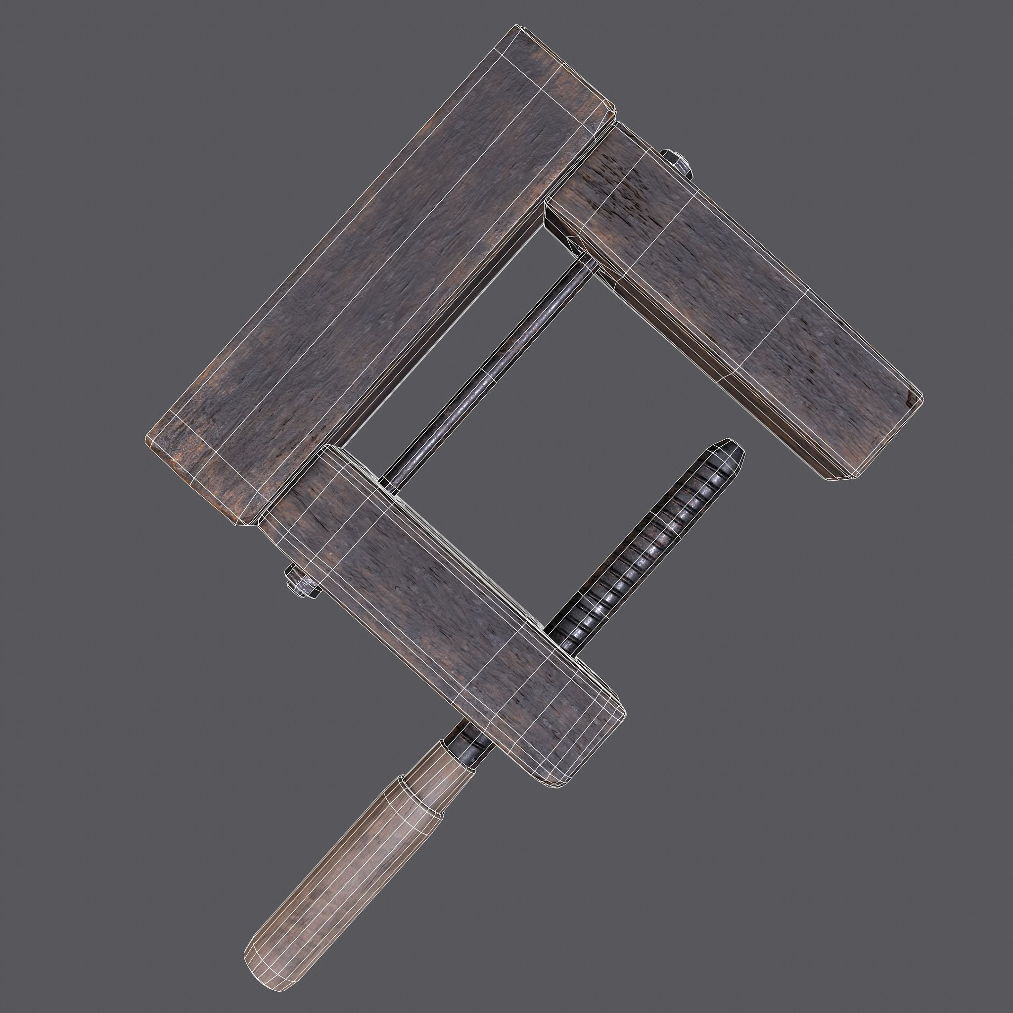 3D model Carpentry Clamp VR / AR / low-poly | CGTrader