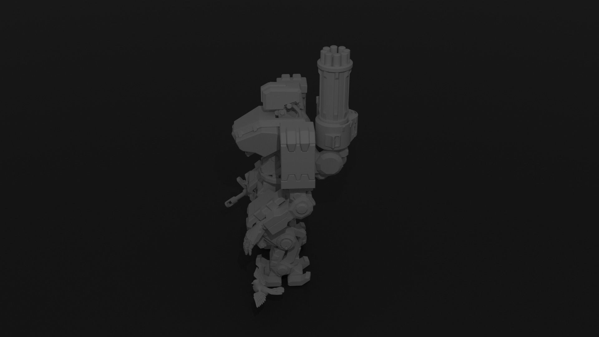 Bastion - Overwatch 3D model | CGTrader