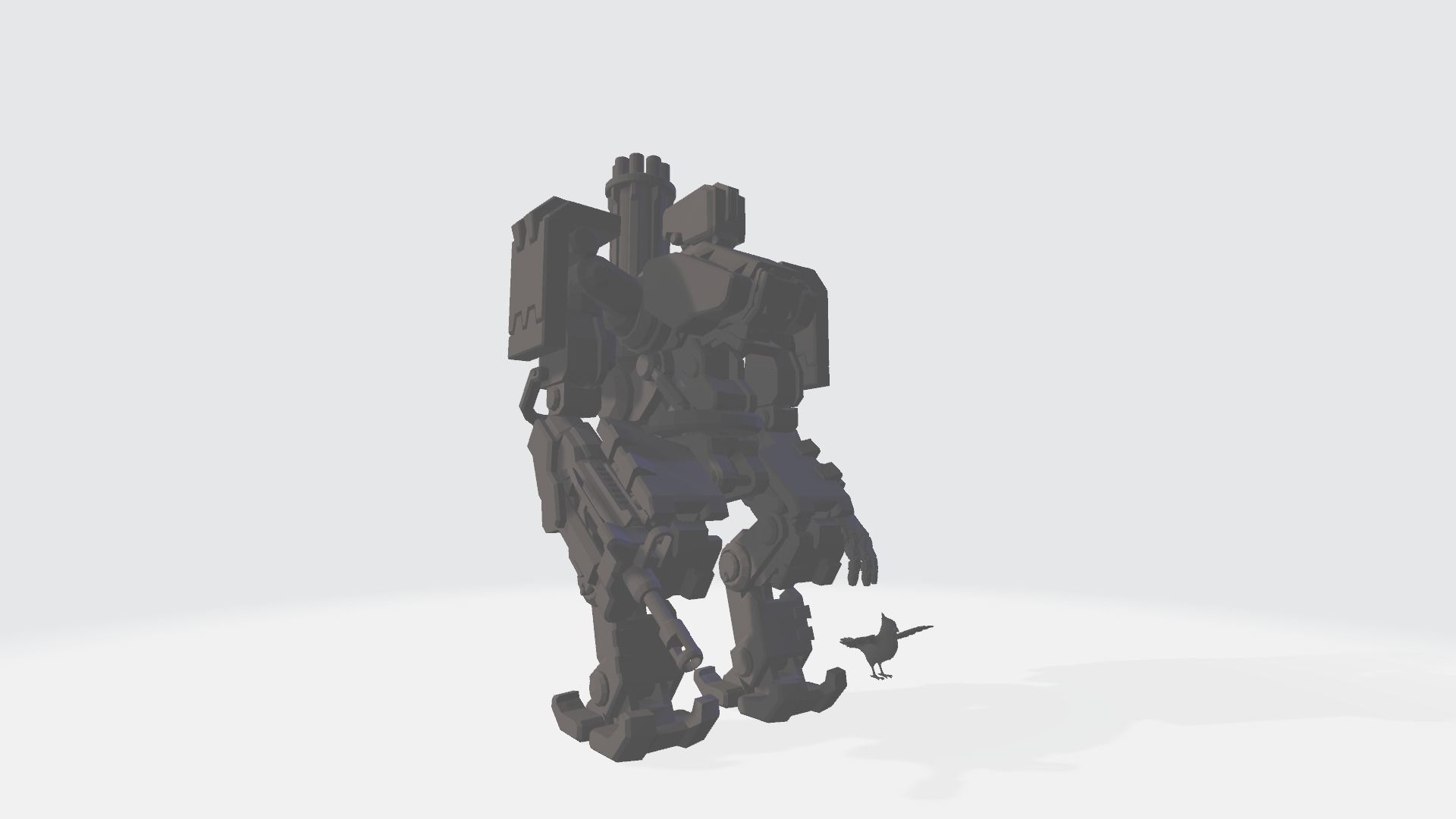 Bastion - Overwatch 3D model | CGTrader
