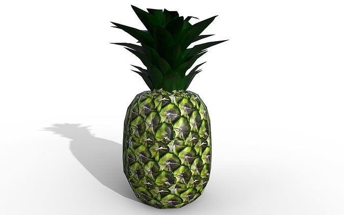 3D model Pineapple VR / AR / low-poly | CGTrader